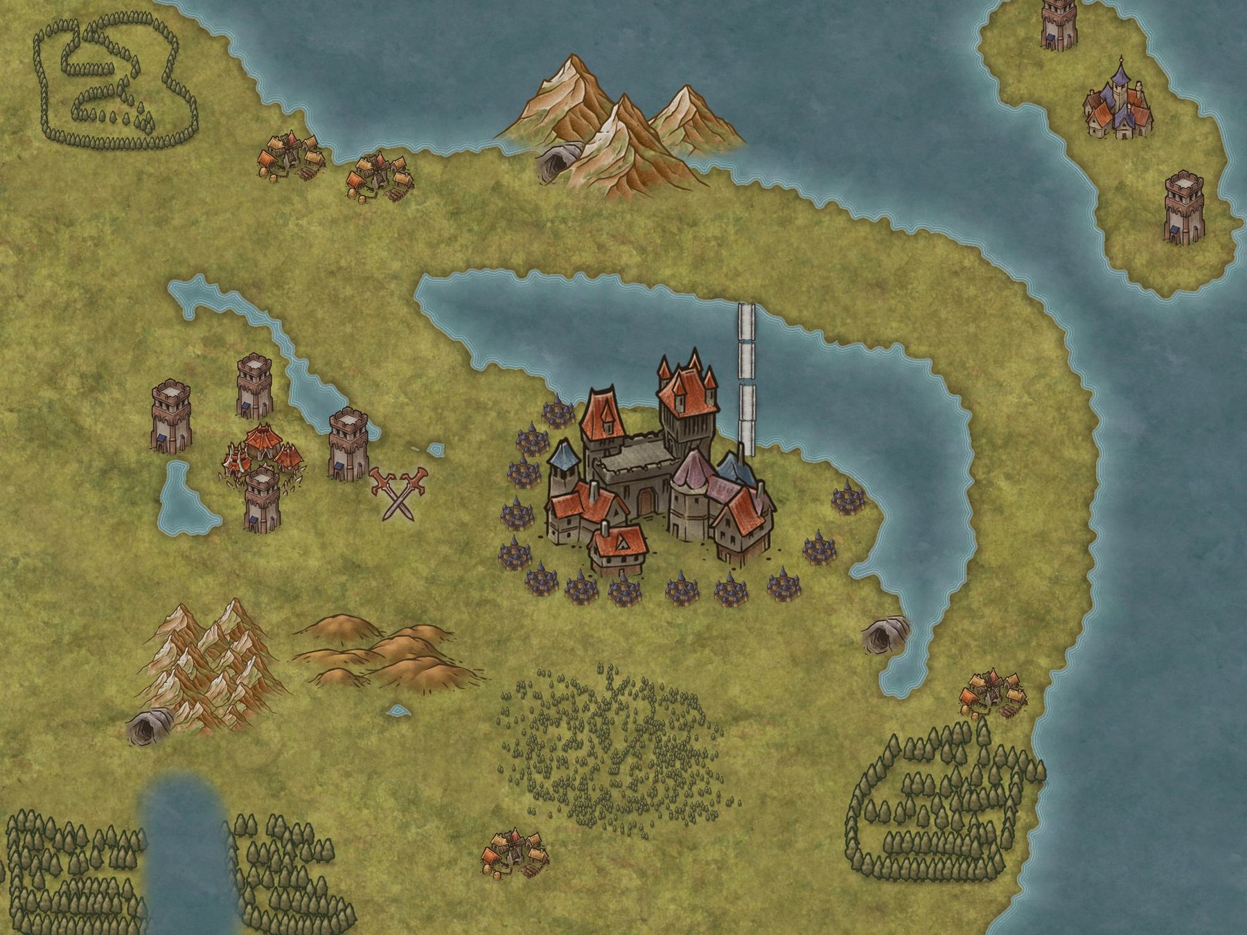 First map | Inkarnate - Create Fantasy Maps Online