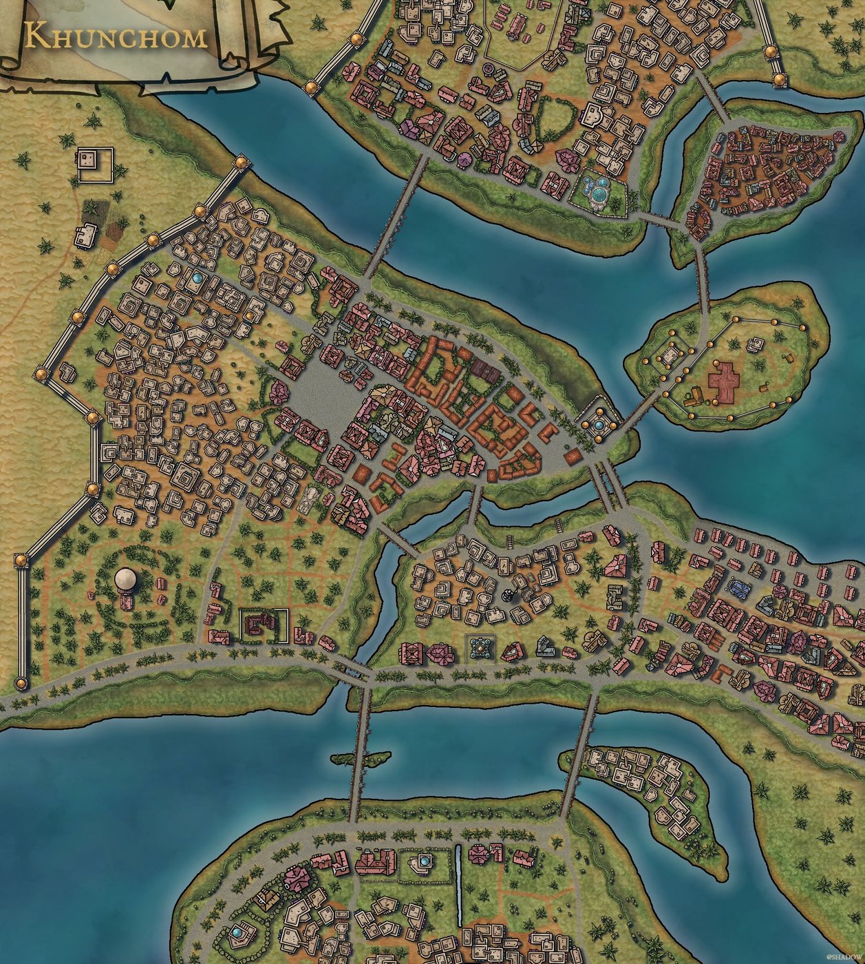 Khunchom [DSA] | Inkarnate - Create Fantasy Maps Online