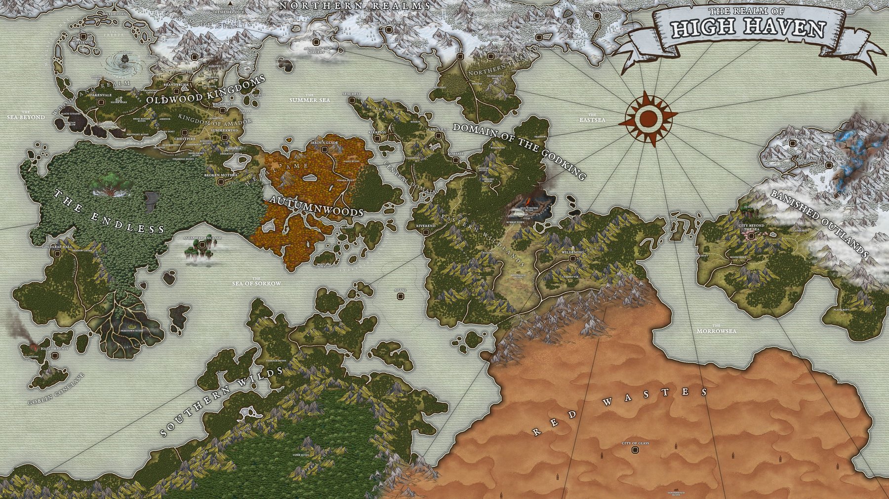 High Haven | Inkarnate - Create Fantasy Maps Online