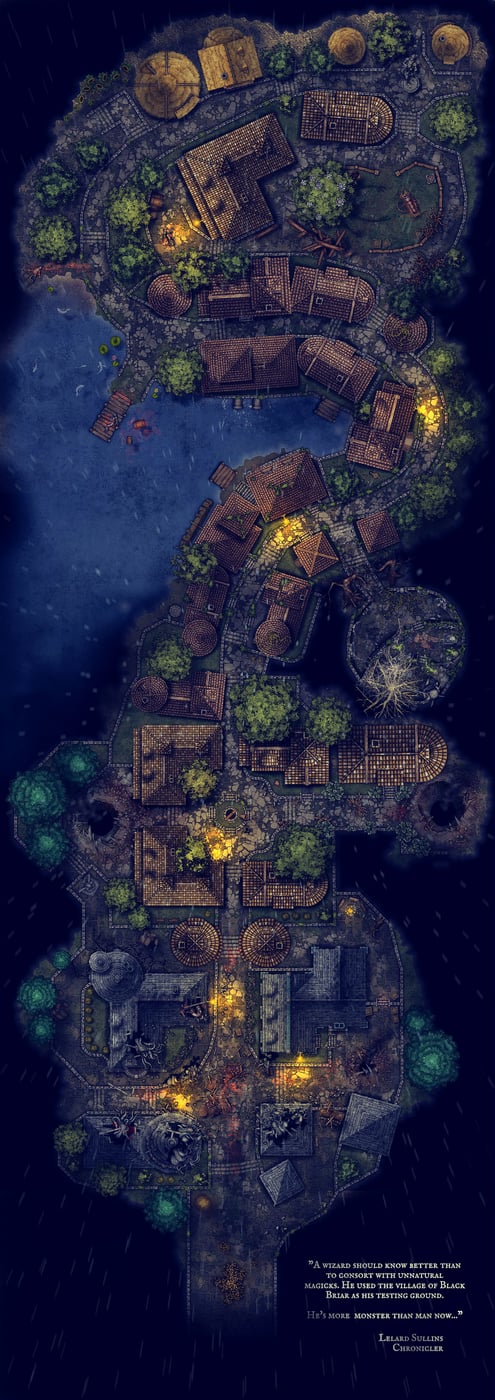 The Wizard's Spell Testing Grounds | Inkarnate - Create Fantasy Maps Online