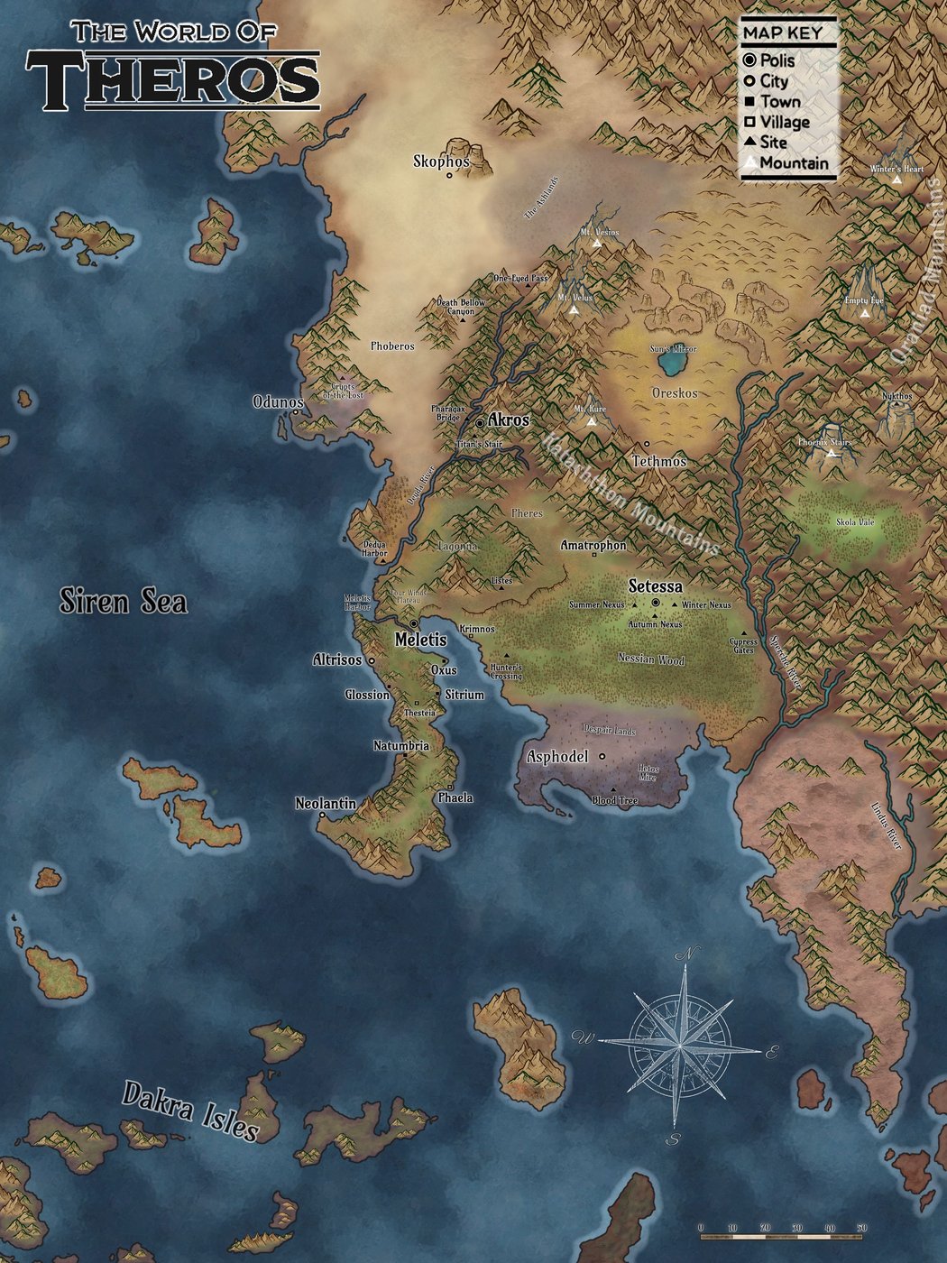 Theros | Inkarnate - Create Fantasy Maps Online