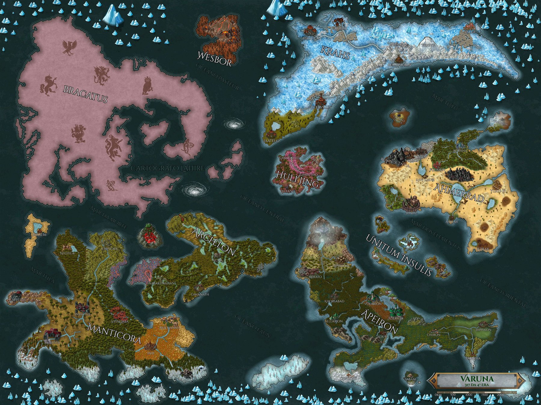 Varuna (work in progress) | Inkarnate - Create Fantasy Maps Online