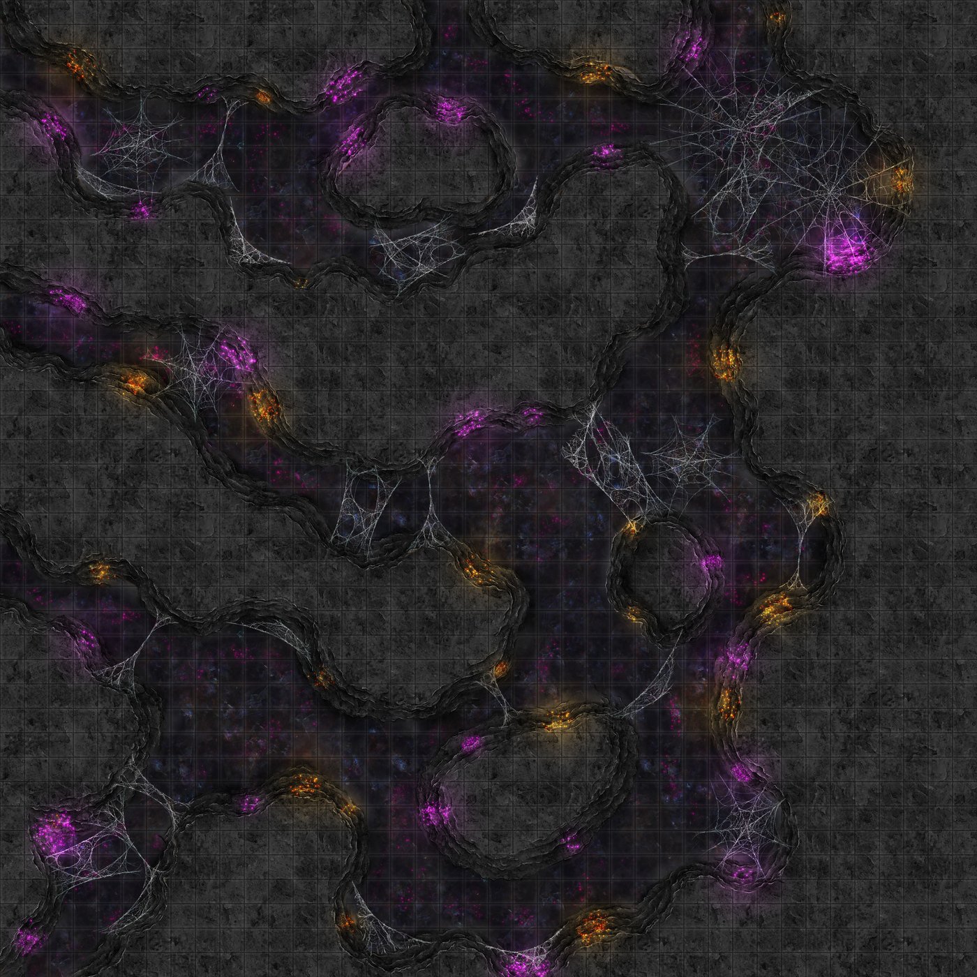 Underdark Cavern 01 | Inkarnate - Create Fantasy Maps Online