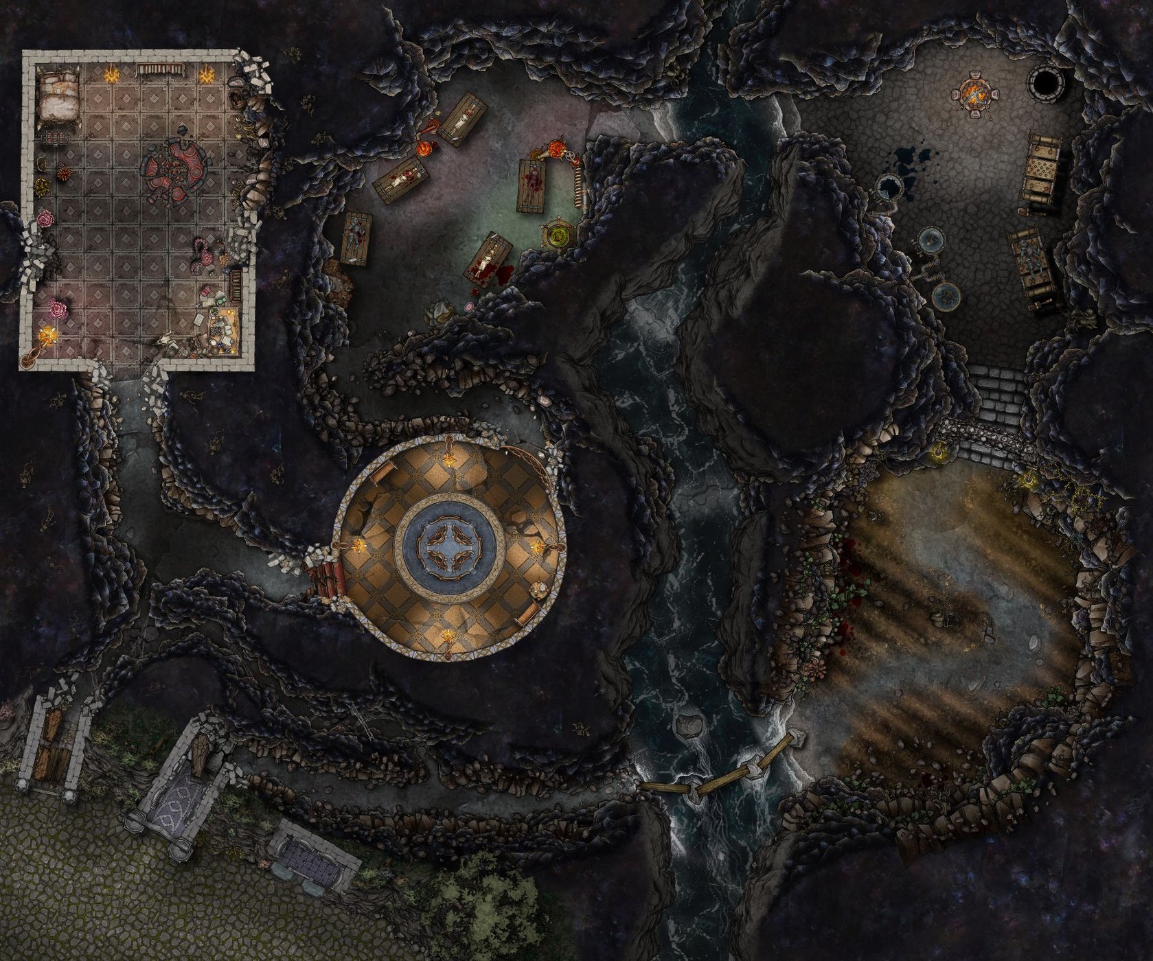 Necromancer's Lair | Inkarnate - Create Fantasy Maps Online