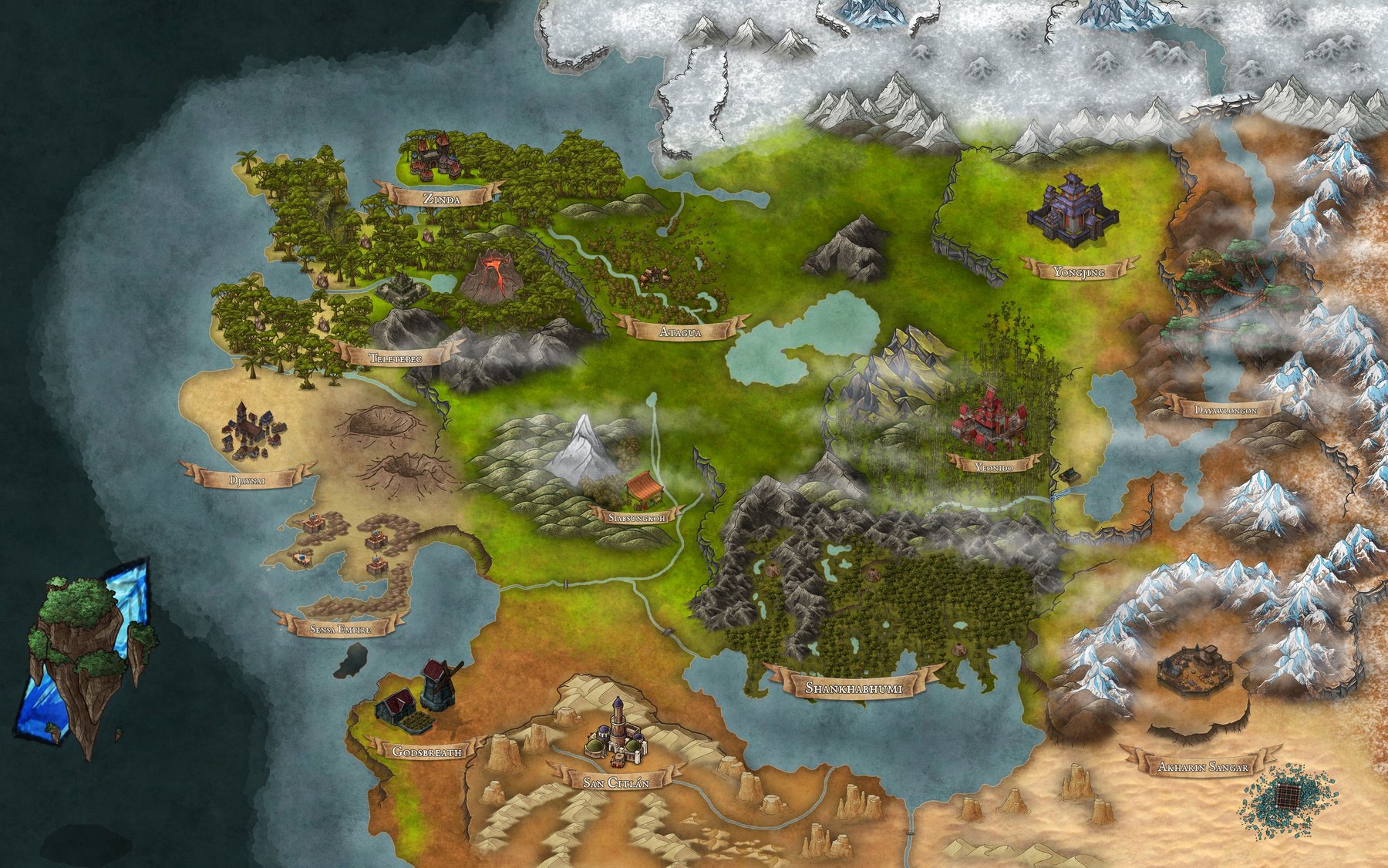 Etherion | Inkarnate - Create Fantasy Maps Online