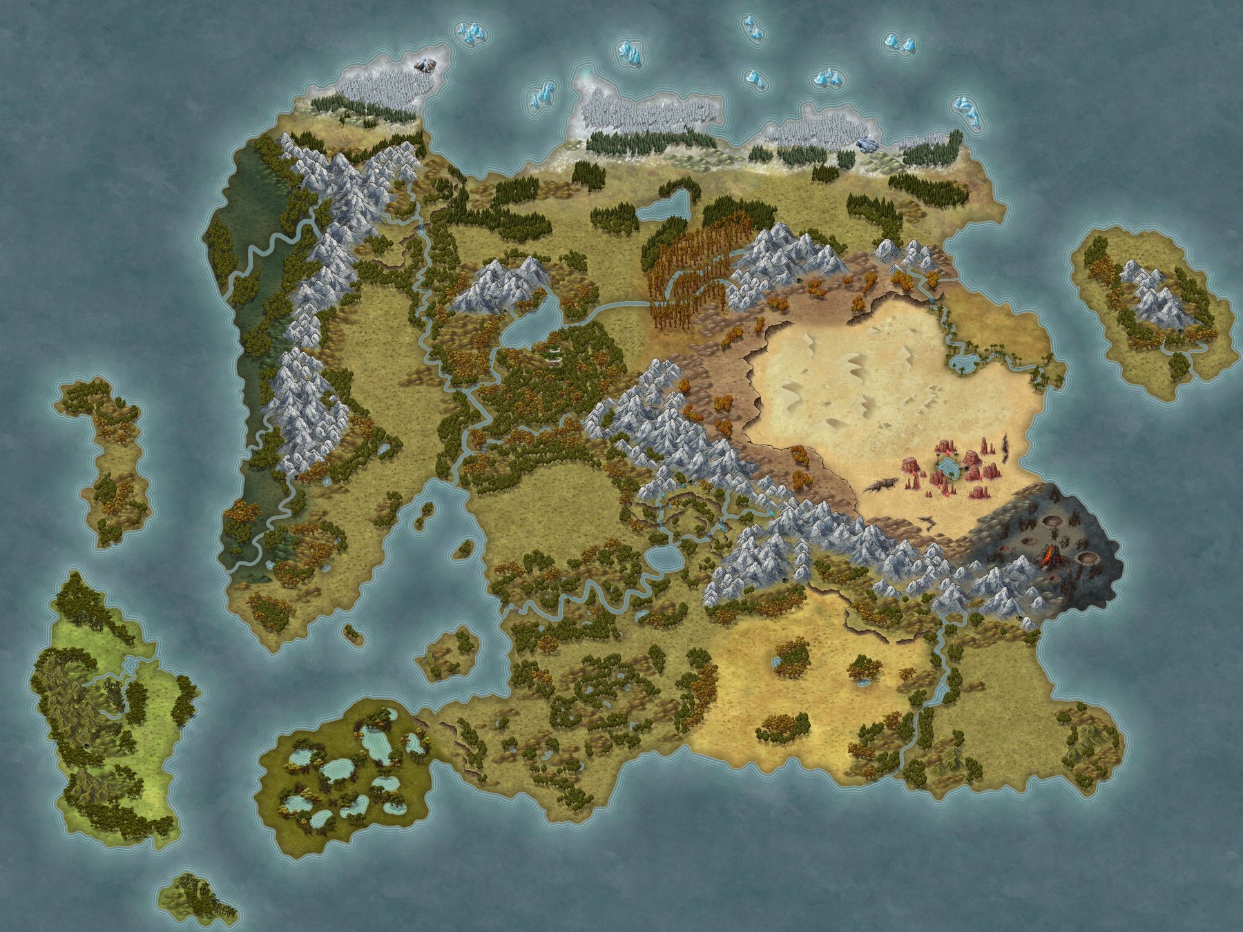Continent | Inkarnate - Create Fantasy Maps Online