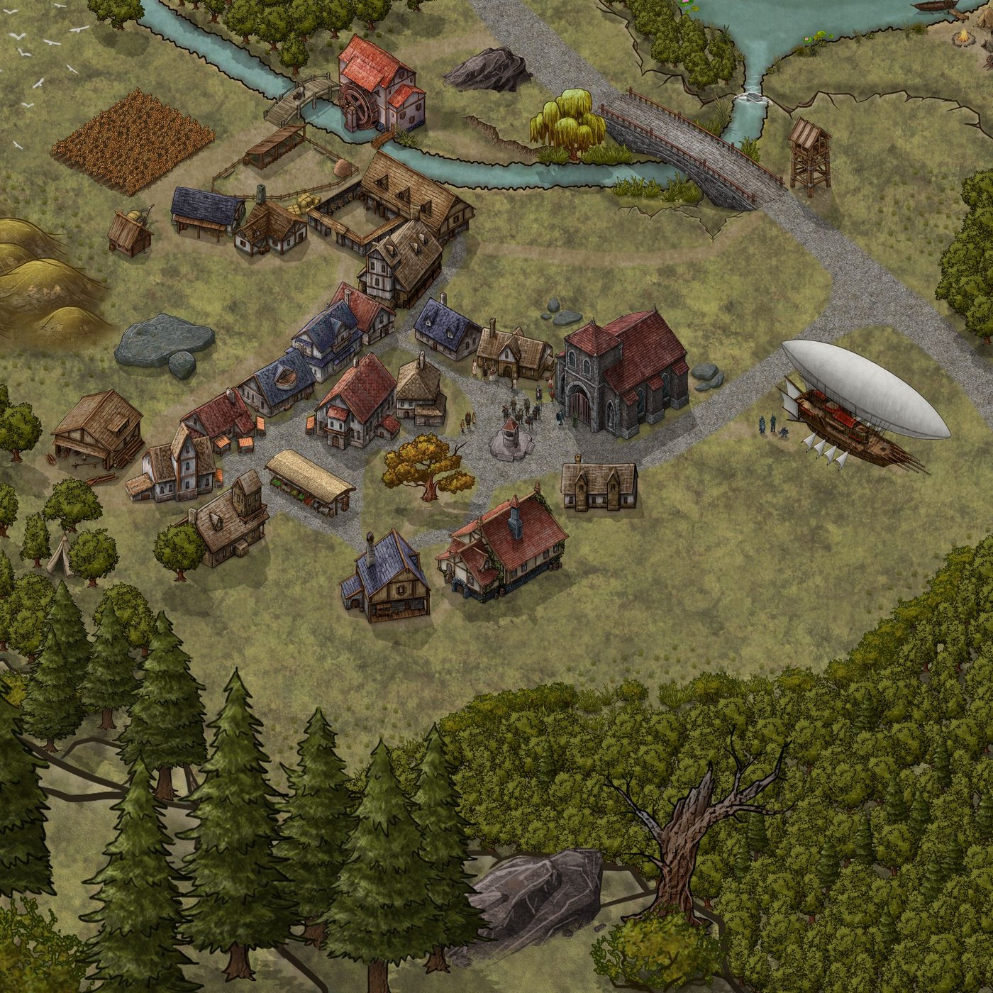 Maptober - #6 Bon Voyage | Inkarnate - Create Fantasy Maps Online