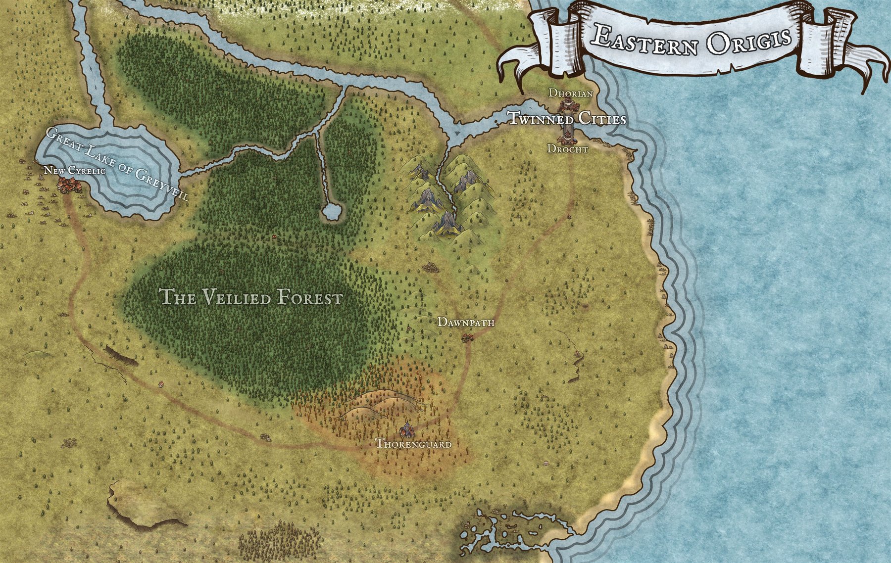 East Origis | Inkarnate - Create Fantasy Maps Online