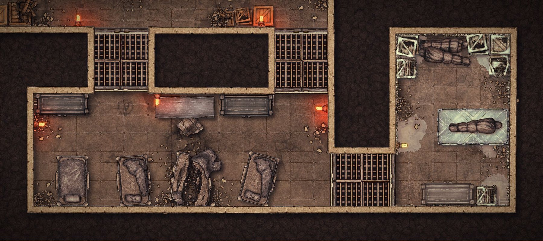 Bunker - Infirmary | Inkarnate - Create Fantasy Maps Online