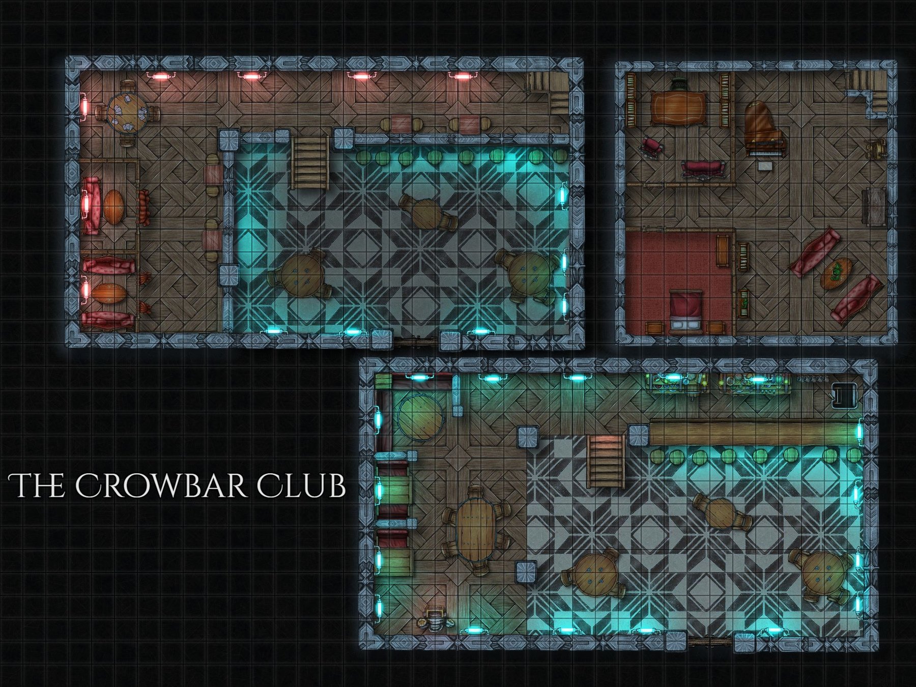 The Crowbar Club | Inkarnate - Create Fantasy Maps Online