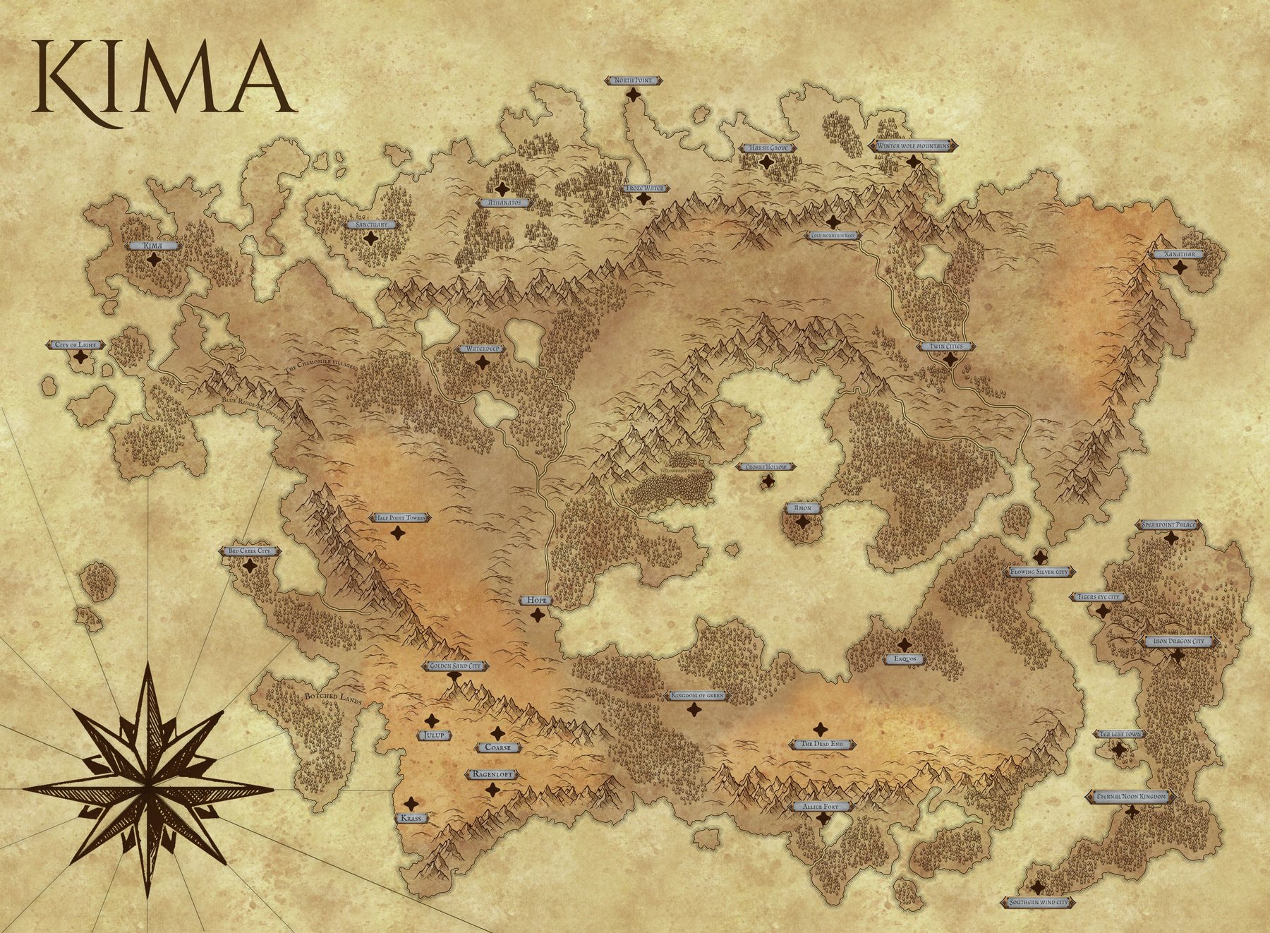 Kima | Inkarnate - Create Fantasy Maps Online