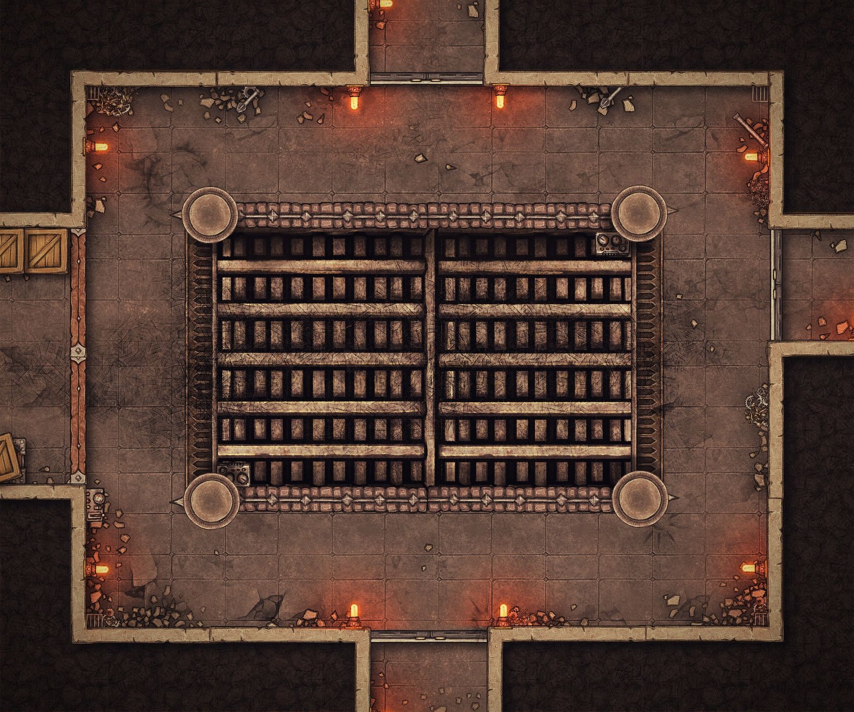 Bunker - Elevator | Inkarnate - Create Fantasy Maps Online