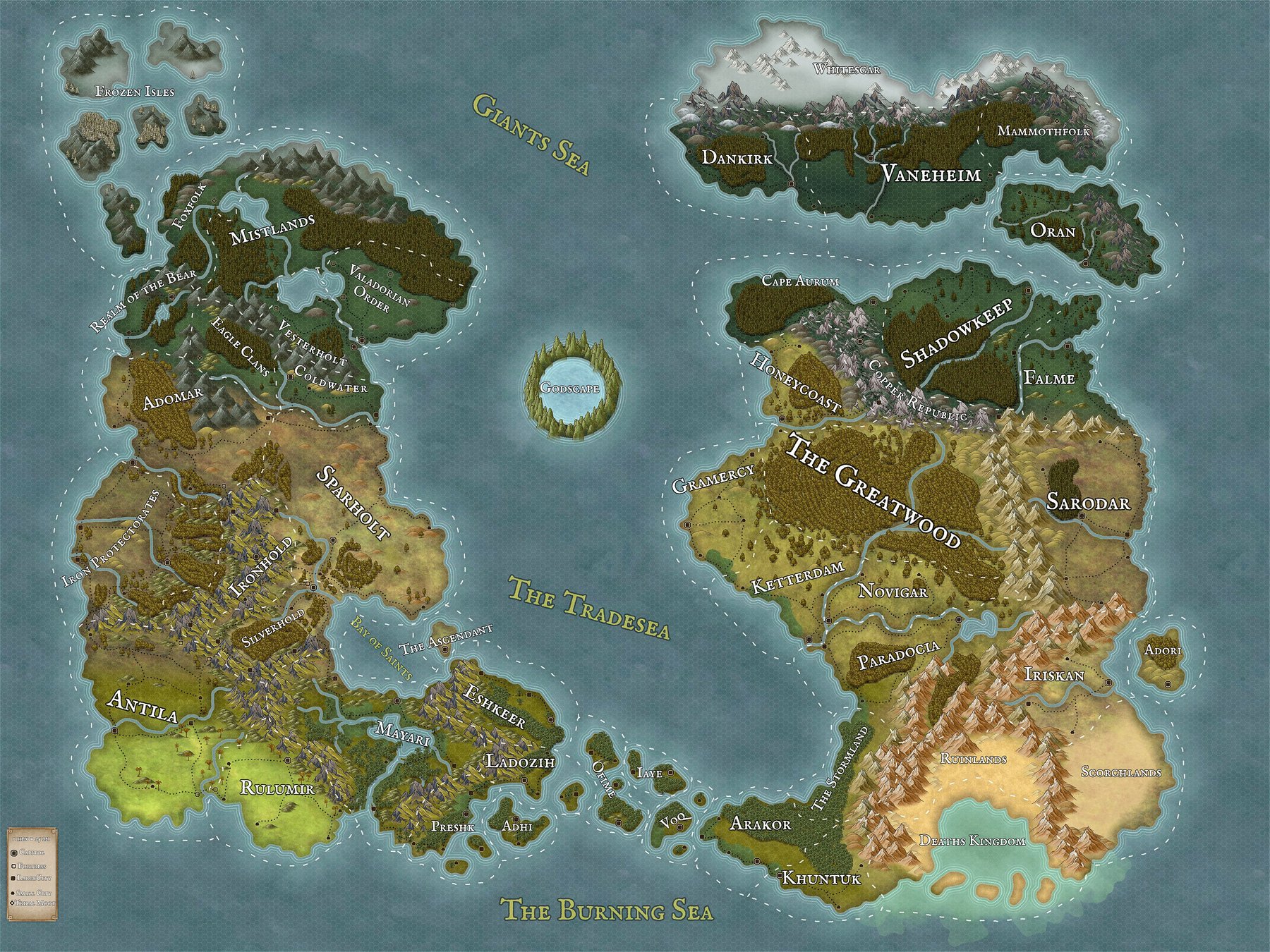 Oneros | Inkarnate - Create Fantasy Maps Online