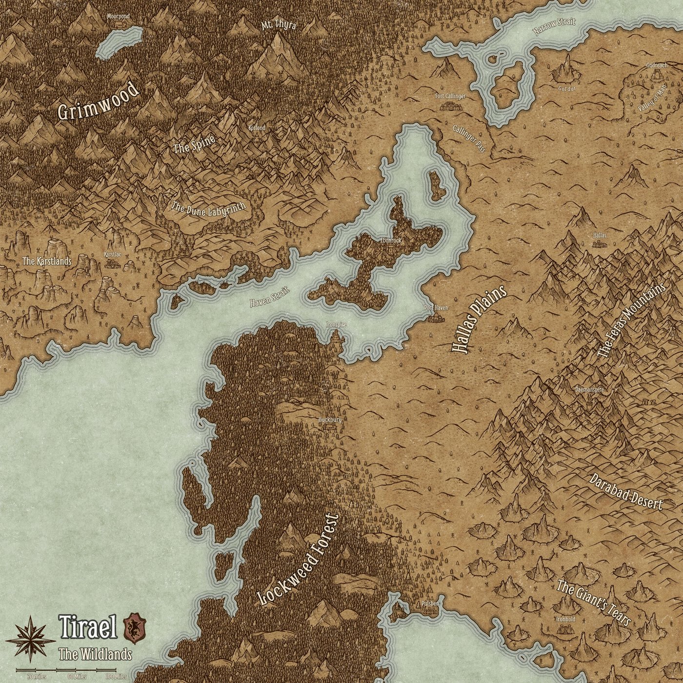 Tirael | Inkarnate - Create Fantasy Maps Online