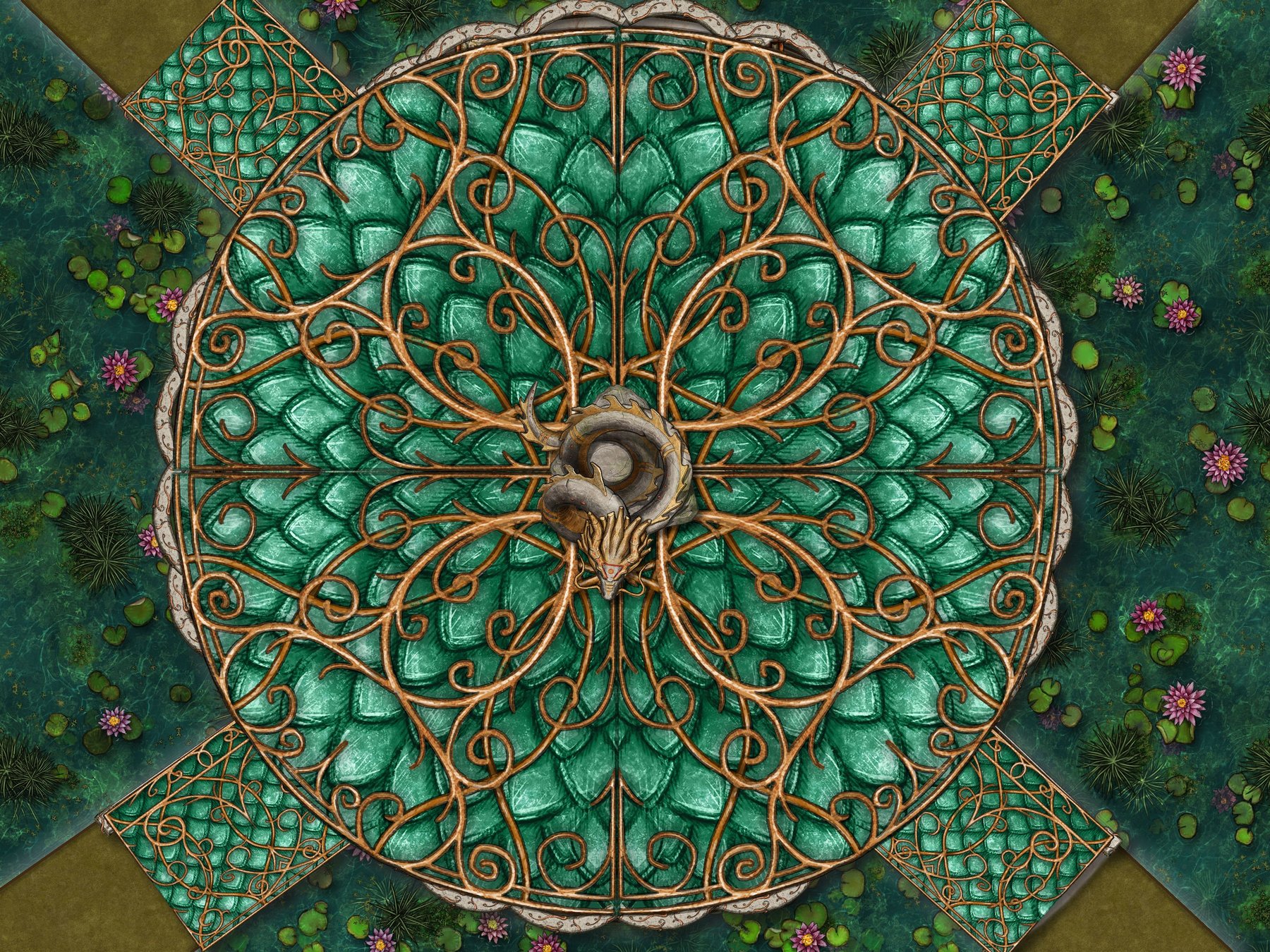 Earthtree Library (closed) | Inkarnate - Create Fantasy Maps Online