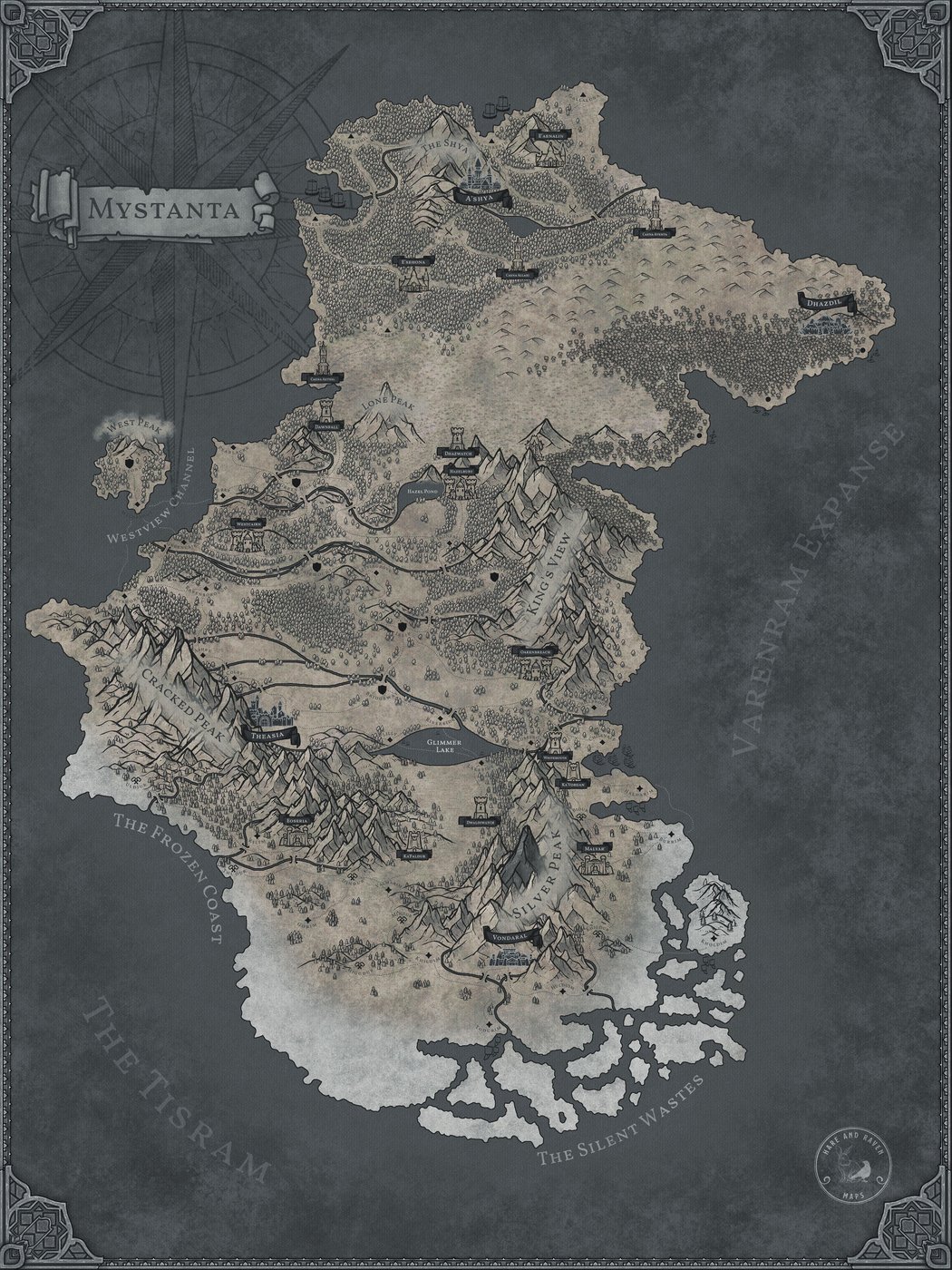 Mystanta | Inkarnate - Create Fantasy Maps Online