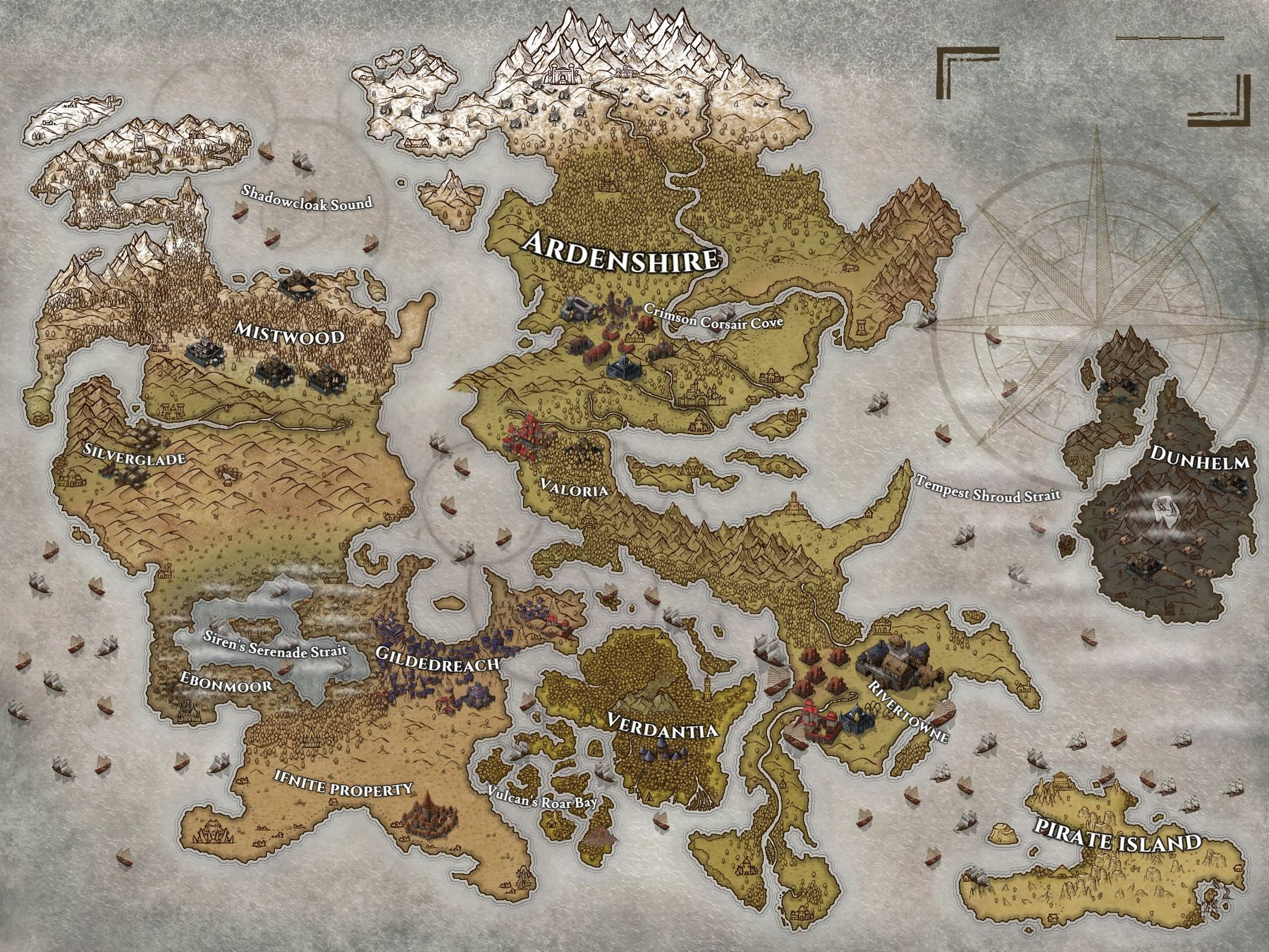 𝐄𝐭𝐞𝐫𝐧𝐚𝐥 𝐄𝐧𝐢𝐠𝐢𝐦𝐚: 𝕆𝕕𝕪𝕤𝕤𝕖𝕪 | Inkarnate - Create Fantasy Maps Online