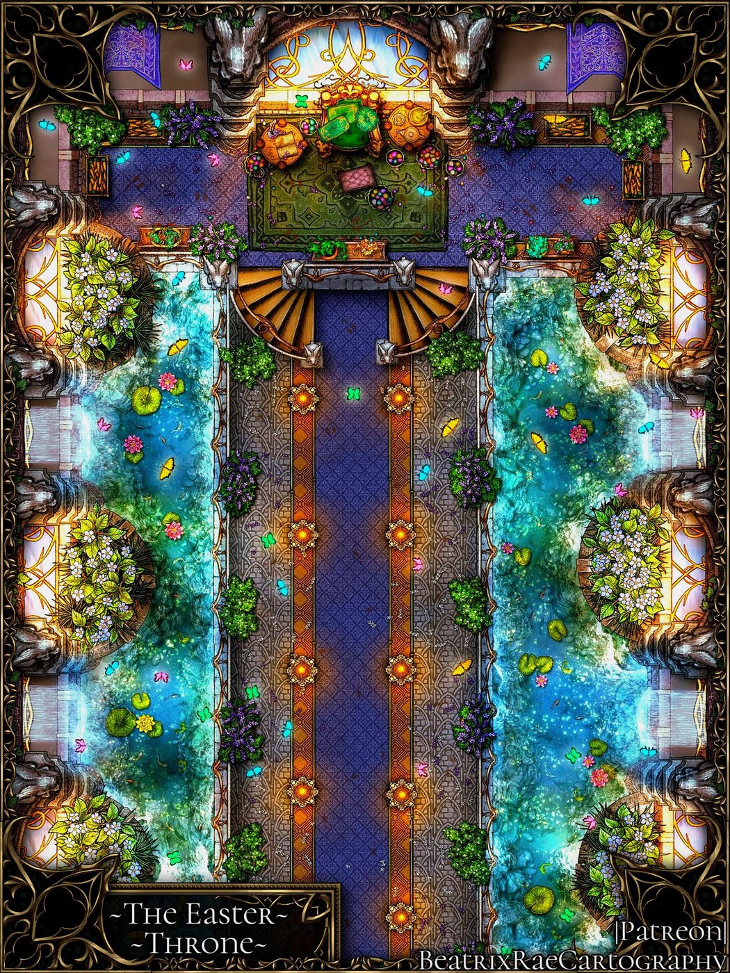 {The Easter Throne} | Inkarnate - Create Fantasy Maps Online