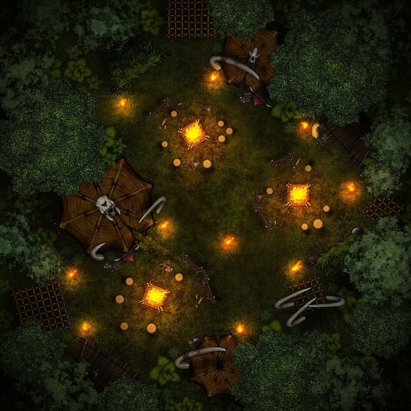 Goblin Camp | Inkarnate - Create Fantasy Maps Online