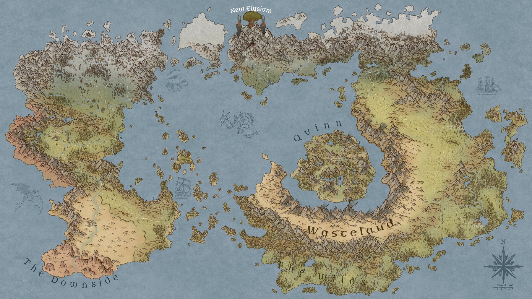 The Realm Of Ikolo | Inkarnate - Create Fantasy Maps Online