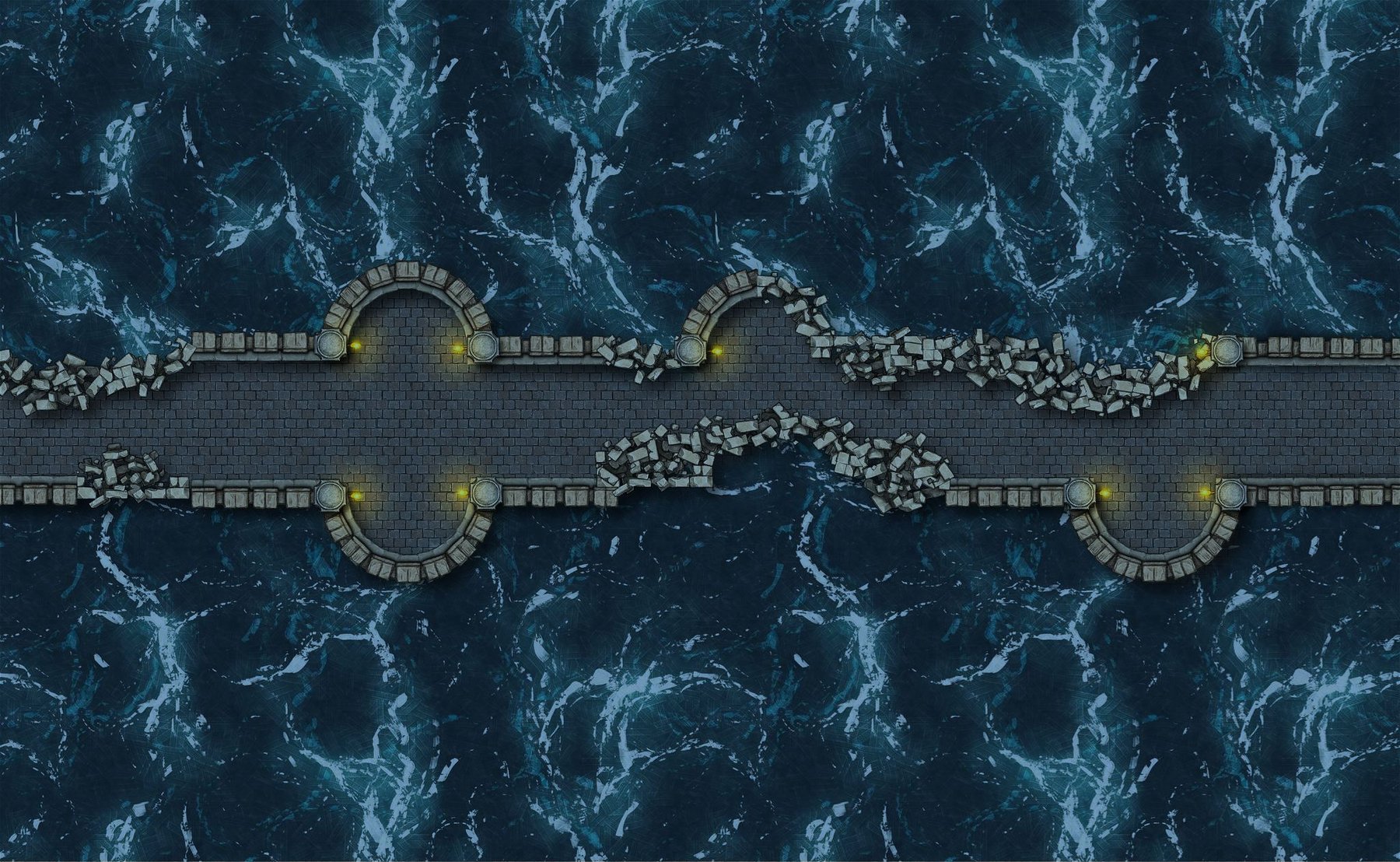 Bridge Battle | Inkarnate - Create Fantasy Maps Online