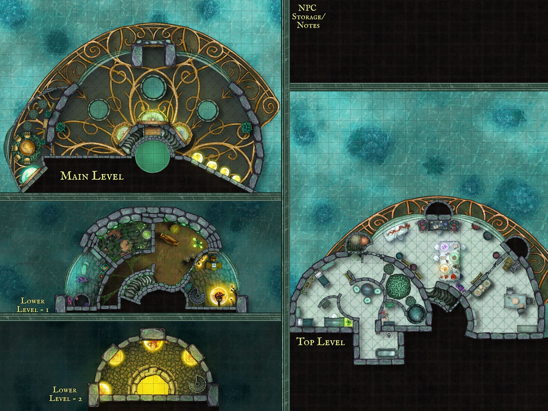 Simic Lab | Inkarnate - Create Fantasy Maps Online