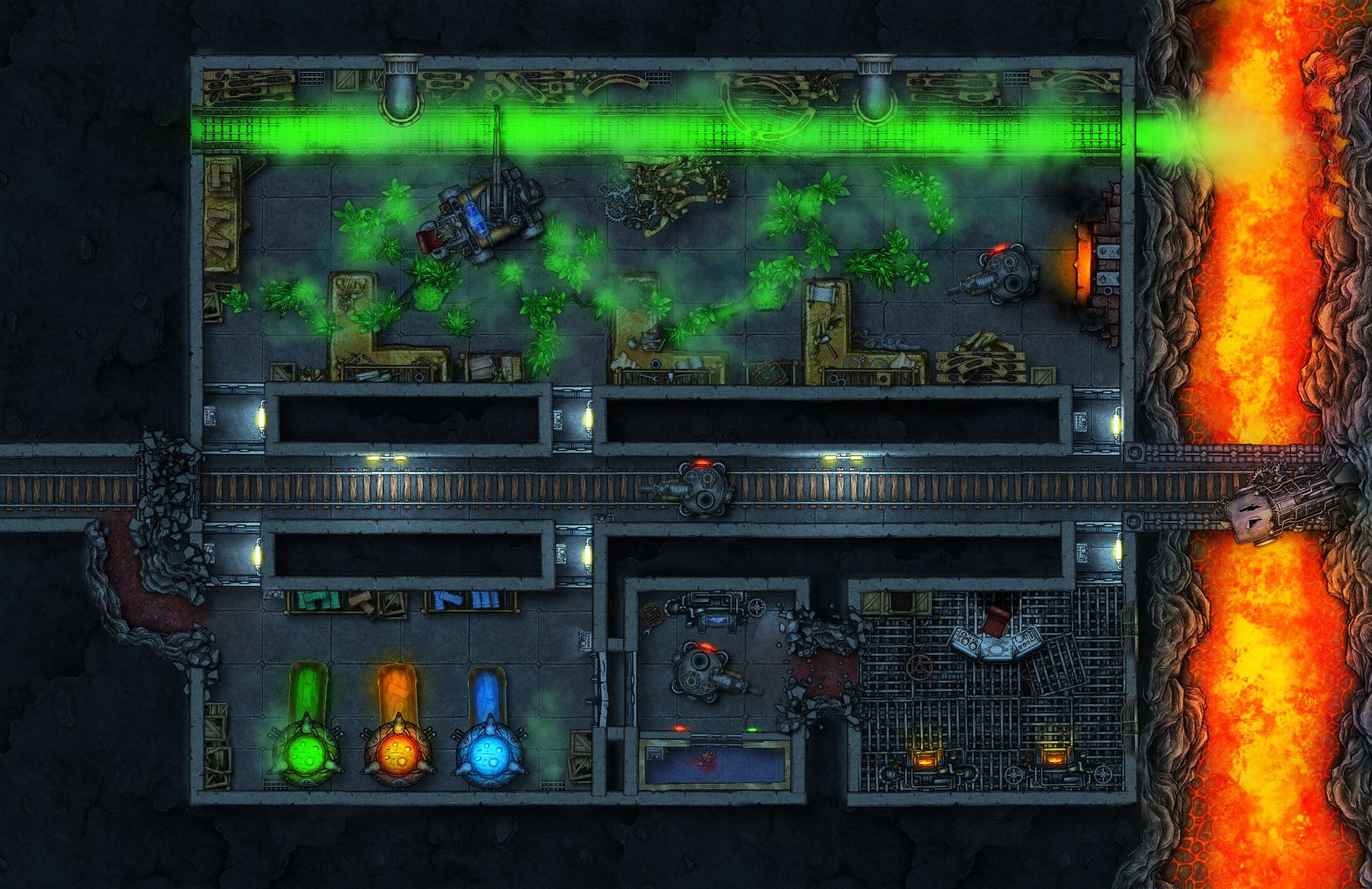 Warpstone infested workshop | Inkarnate - Create Fantasy Maps Online