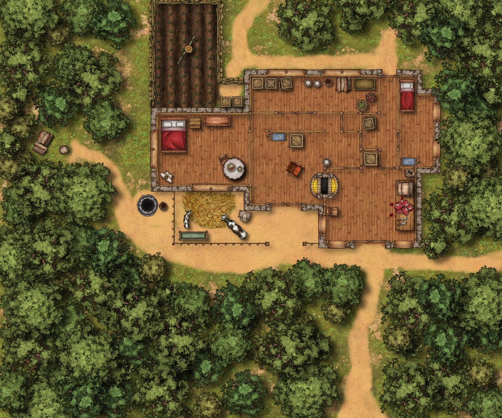 Farmstead | Inkarnate - Create Fantasy Maps Online