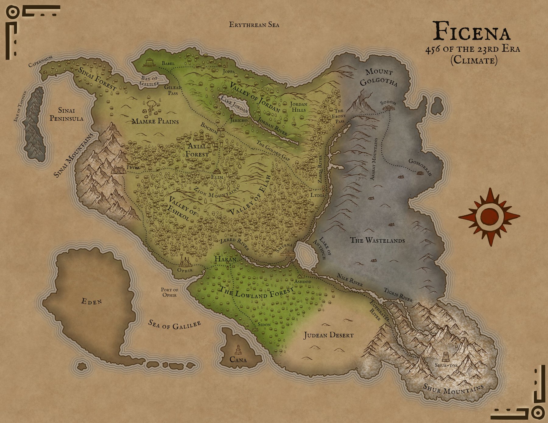 Ficena | Inkarnate - Create Fantasy Maps Online