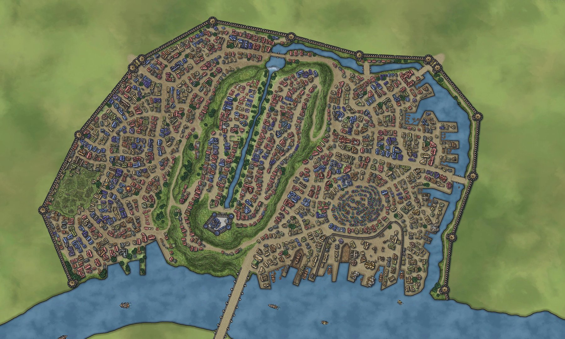 Elturel (Alexandrian) | Inkarnate - Create Fantasy Maps Online