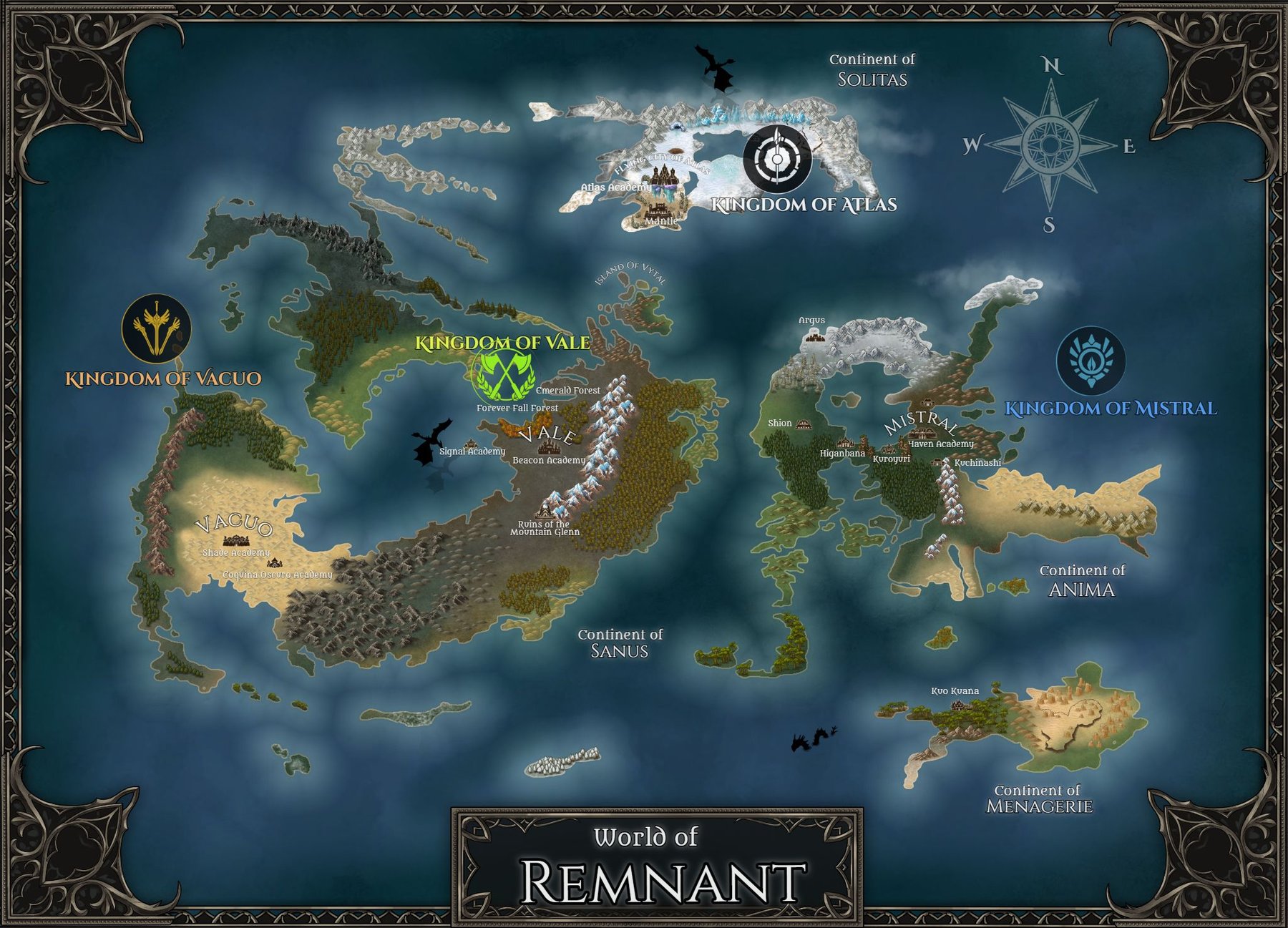 World Of Remnant | Inkarnate - Create Fantasy Maps Online