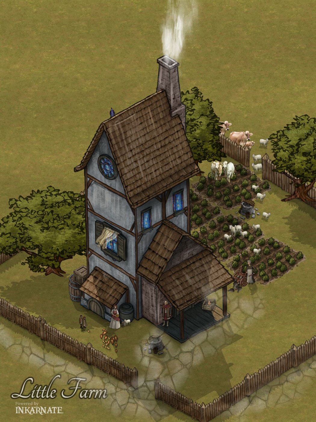 Little Farm | Inkarnate - Create Fantasy Maps Online
