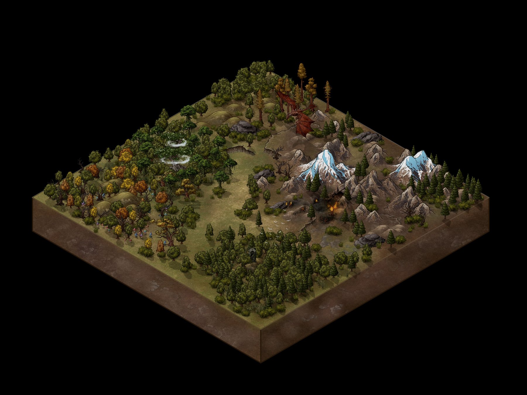 Green Tile | Inkarnate - Create Fantasy Maps Online