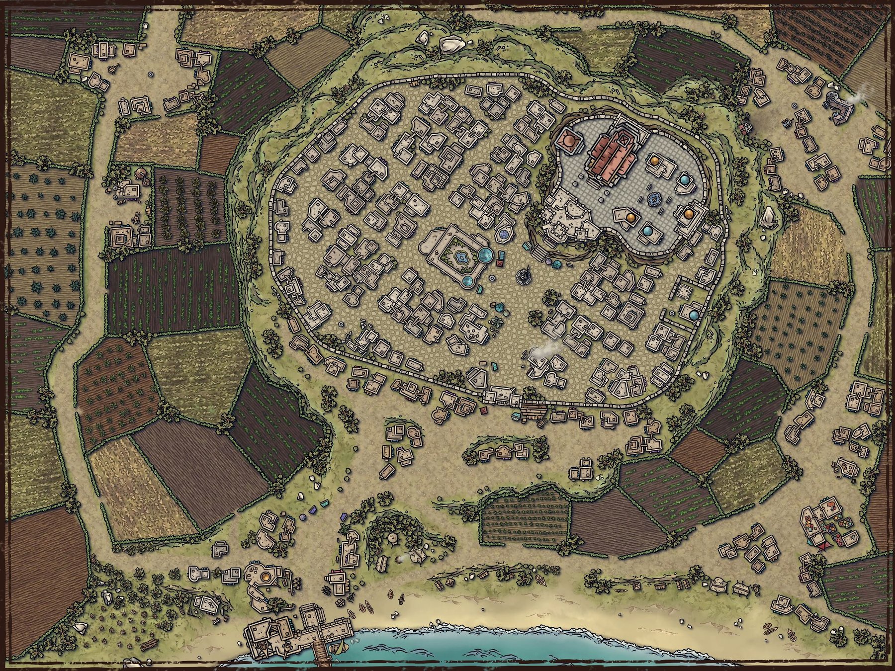 Kyropolis | Inkarnate - Create Fantasy Maps Online