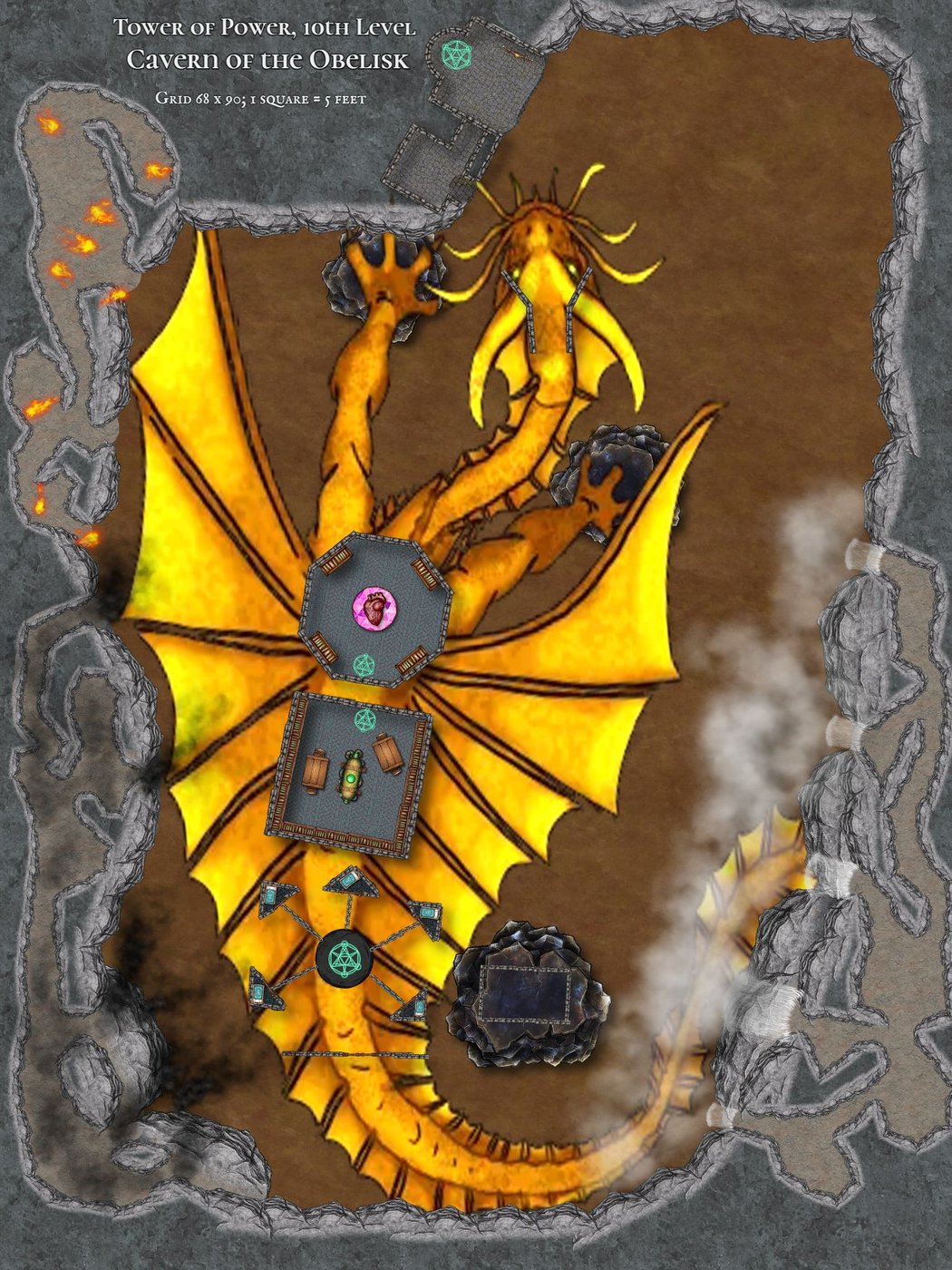 Tower of Power 10th Level, Castle Greyhawk, Lower Caverns of the ...