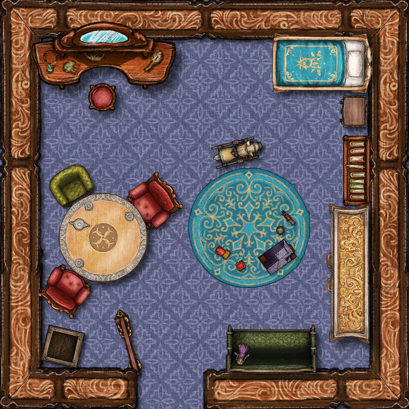 Child's Bedroom | Inkarnate - Create Fantasy Maps Online