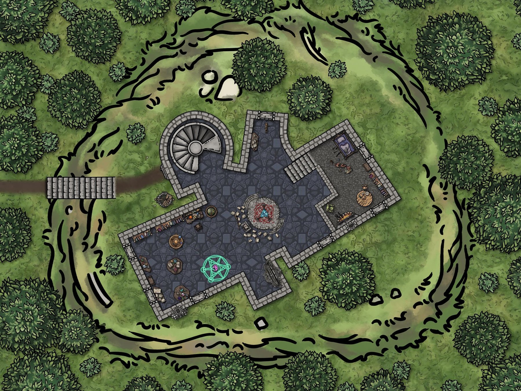 Wizard Tower | Inkarnate - Create Fantasy Maps Online