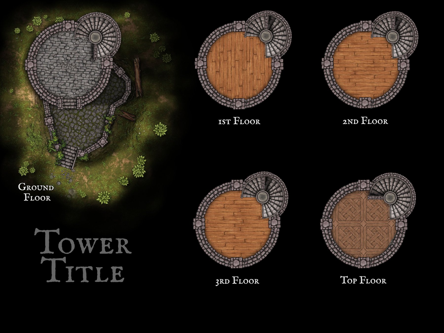 How to Create Tower Interiors | Inkarnate - Create Fantasy Maps Online