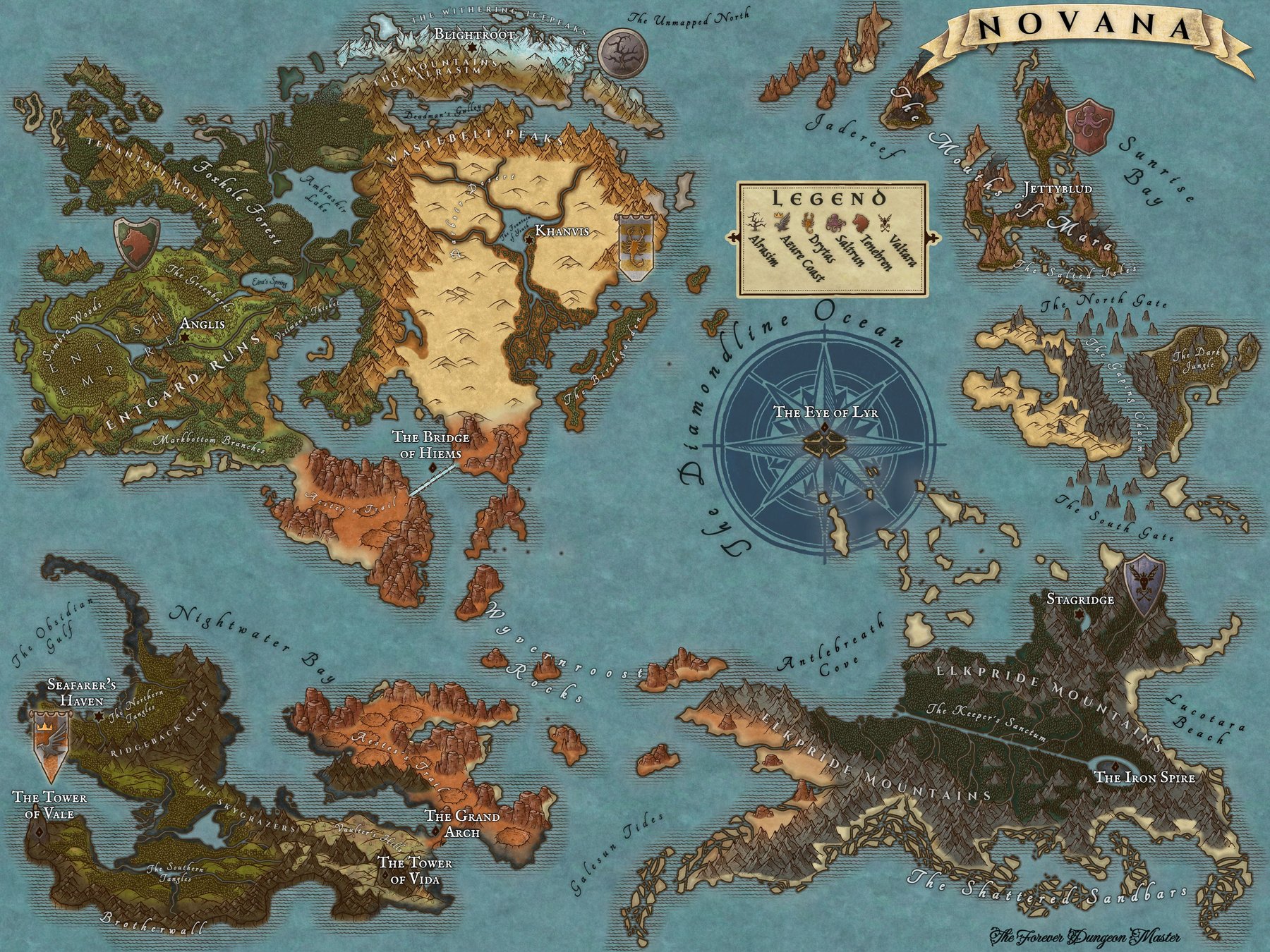 Novana | Inkarnate - Create Fantasy Maps Online