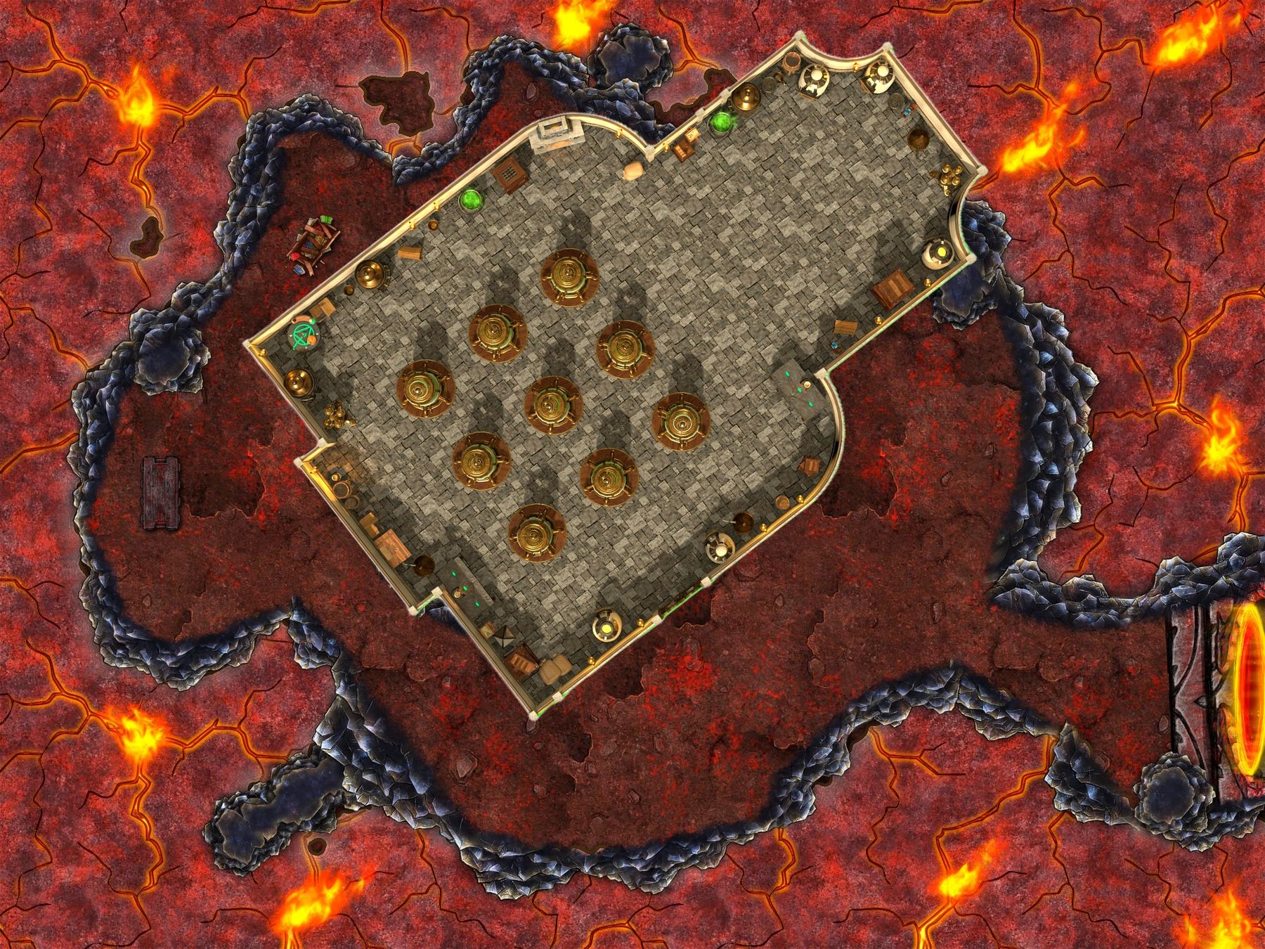 Below The Fields | Inkarnate - Create Fantasy Maps Online