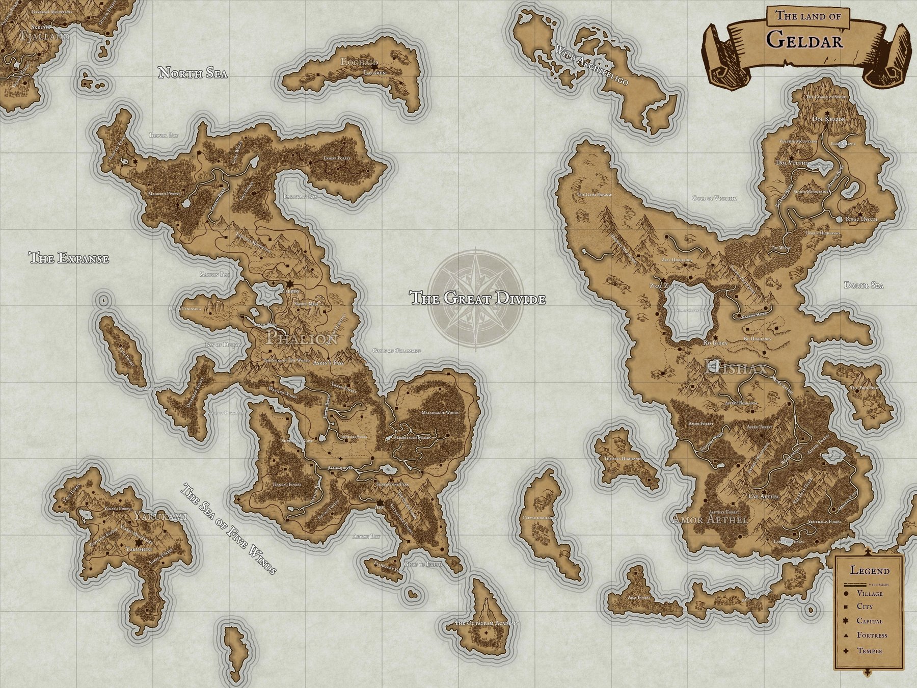 Geldar Final Map | Inkarnate - Create Fantasy Maps Online