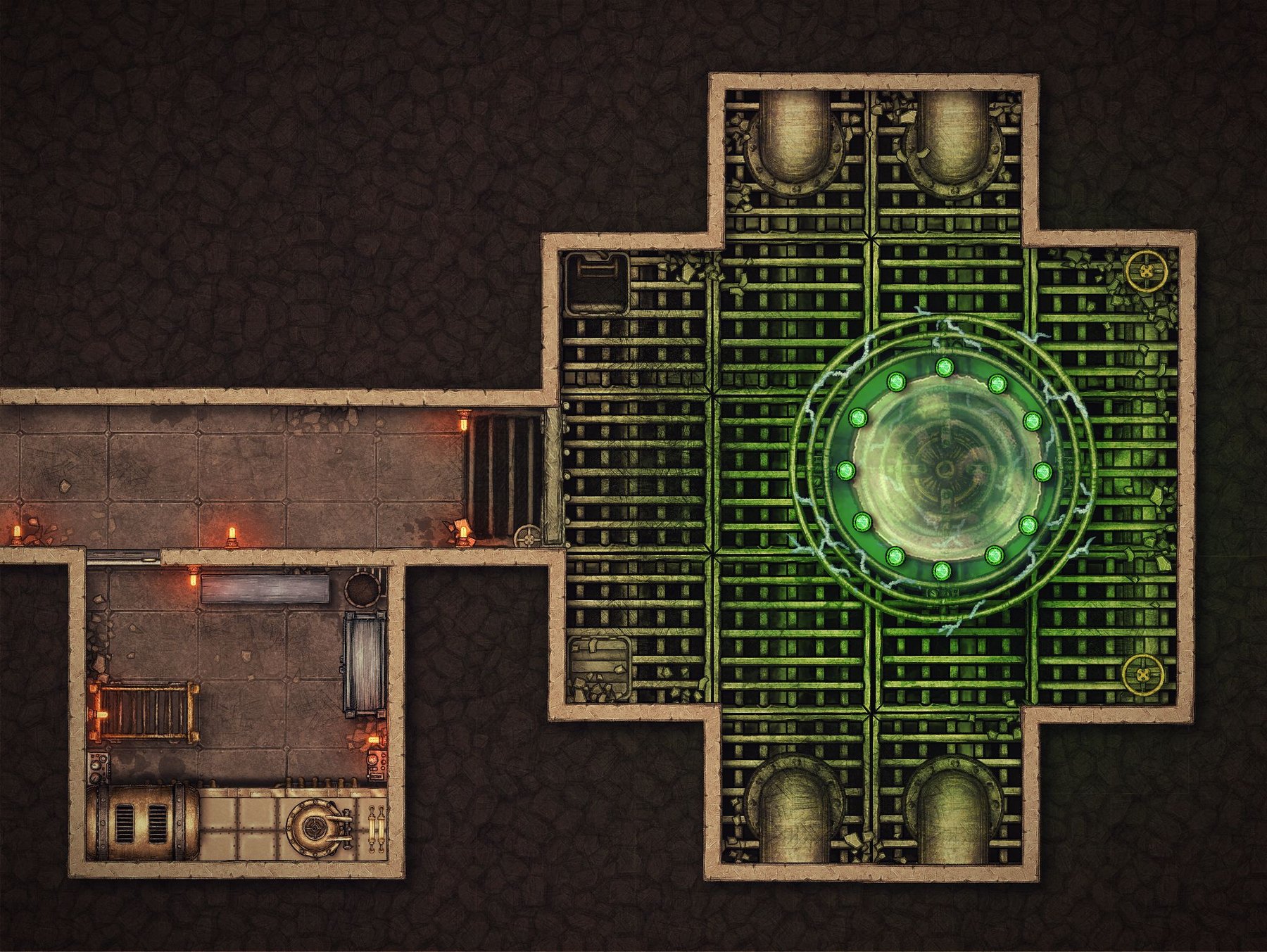 Bunker - Power Core | Inkarnate - Create Fantasy Maps Online