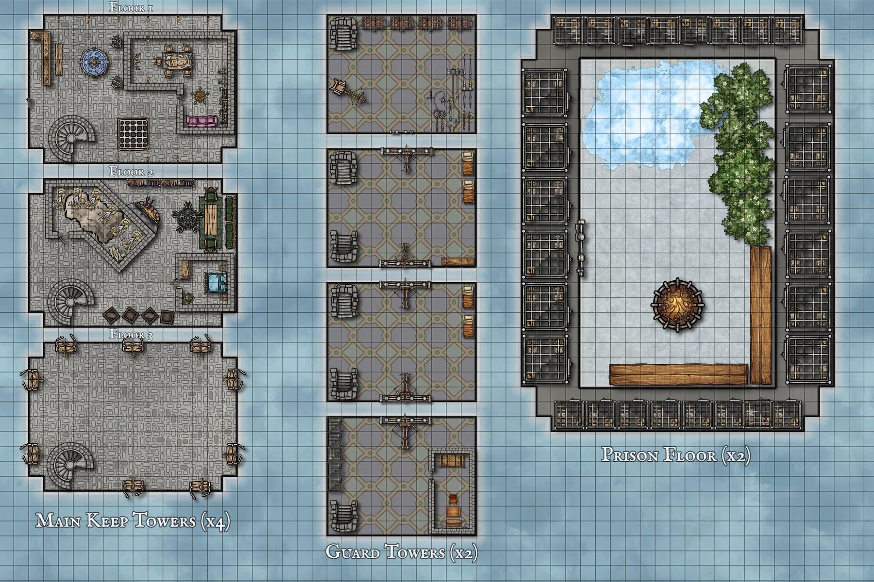 Winter Keep Holding Unit | Inkarnate - Create Fantasy Maps Online