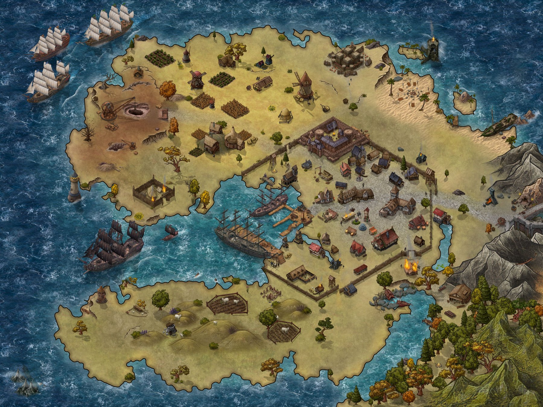 The Takeover | Inkarnate - Create Fantasy Maps Online