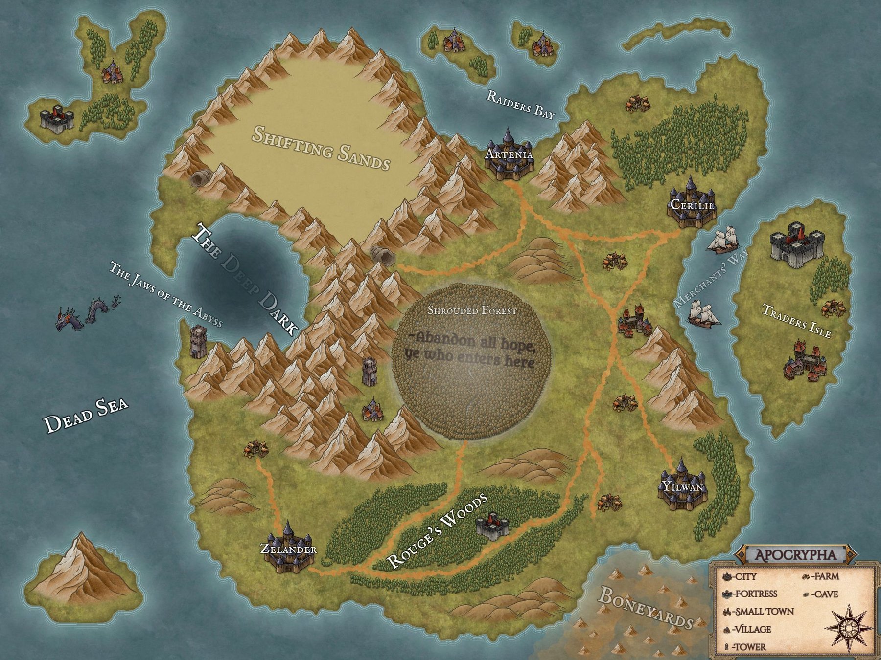 Apocrypha | Inkarnate - Create Fantasy Maps Online