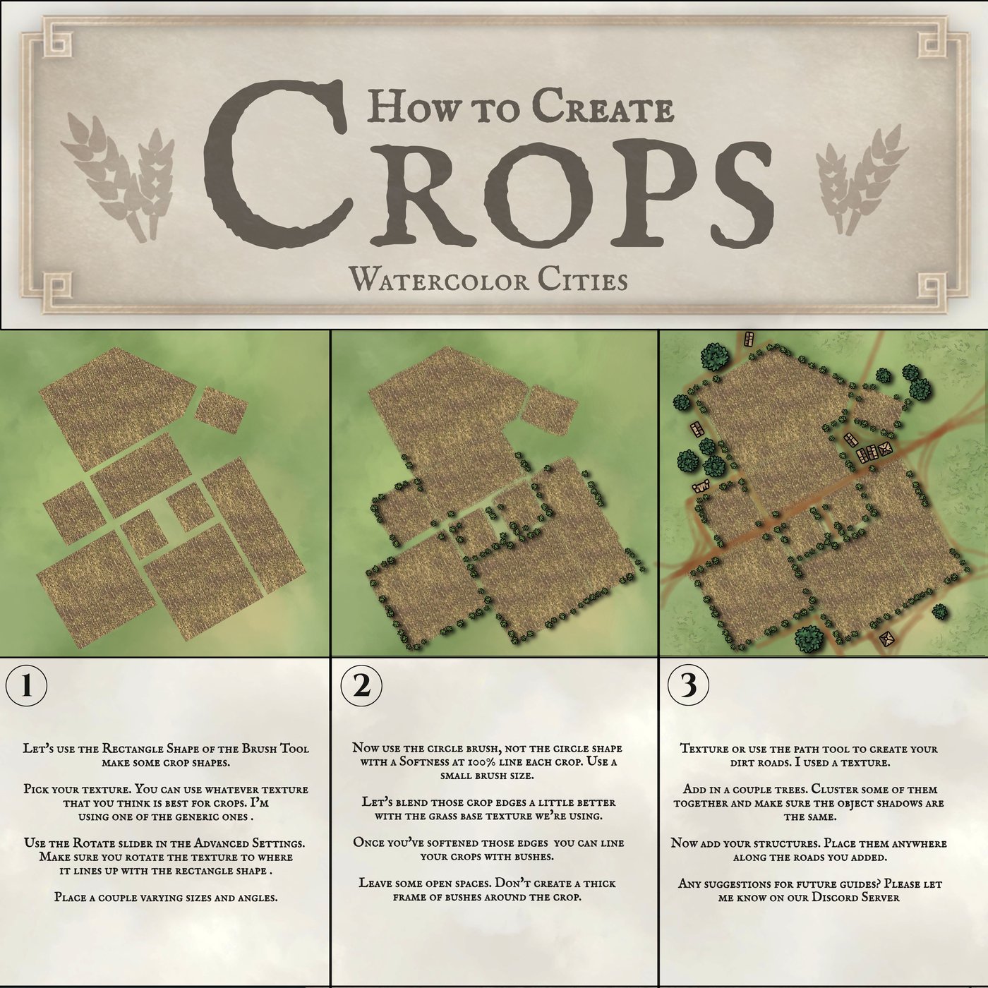 Guide: How to Create Crops | Inkarnate - Create Fantasy Maps Online
