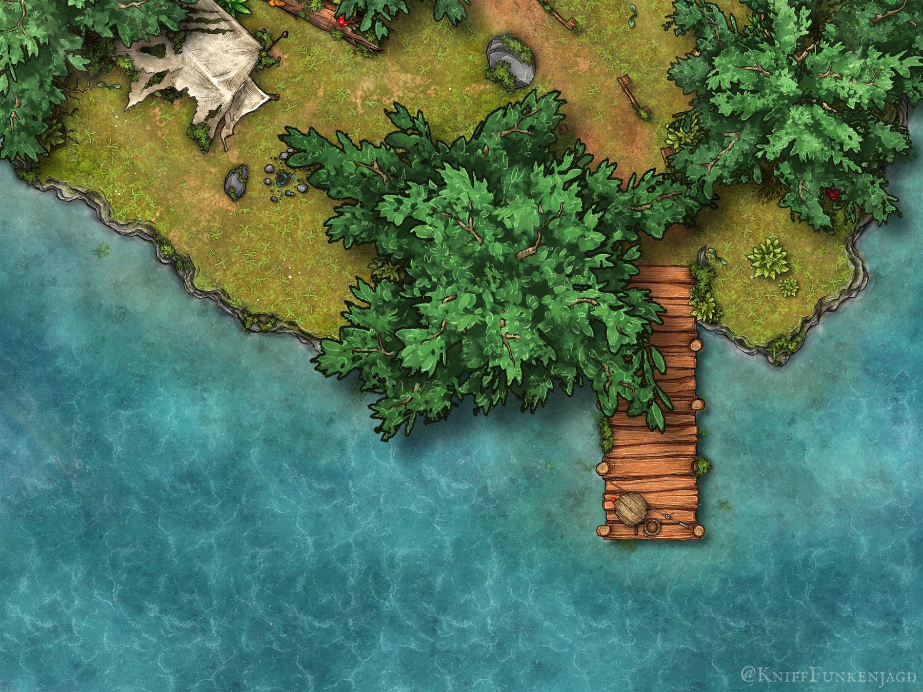 Just a short rest. | Inkarnate - Create Fantasy Maps Online
