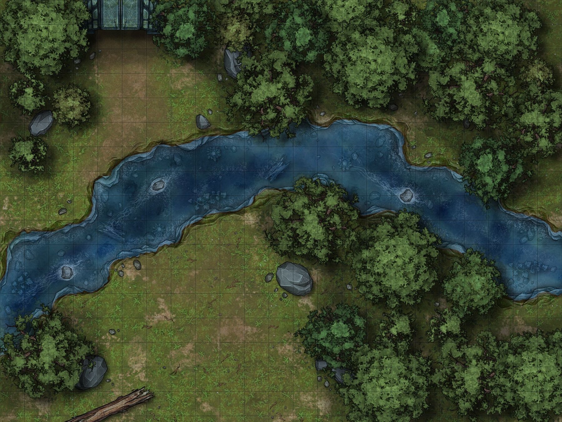 Greenest Old Tunnel Battle Map Inkarnate Create Fantasy Maps Online ...