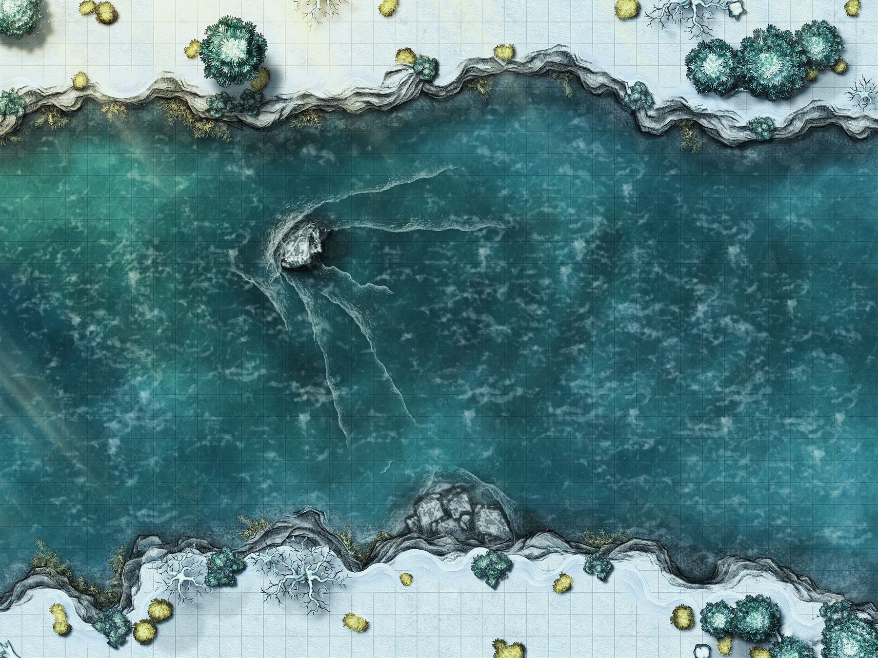 Winter River | Inkarnate - Create Fantasy Maps Online