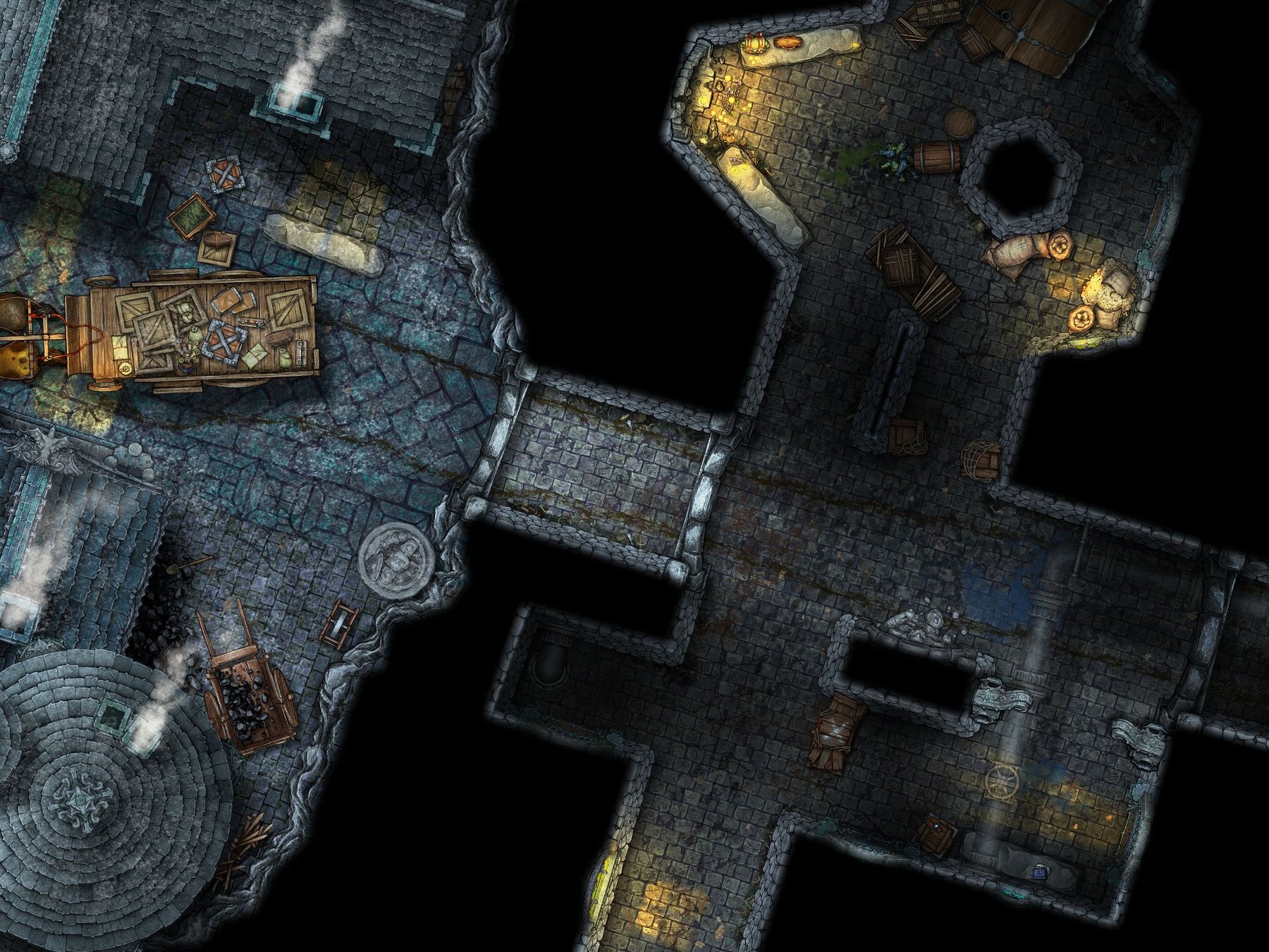 Bargard's back-alley | Inkarnate - Create Fantasy Maps Online